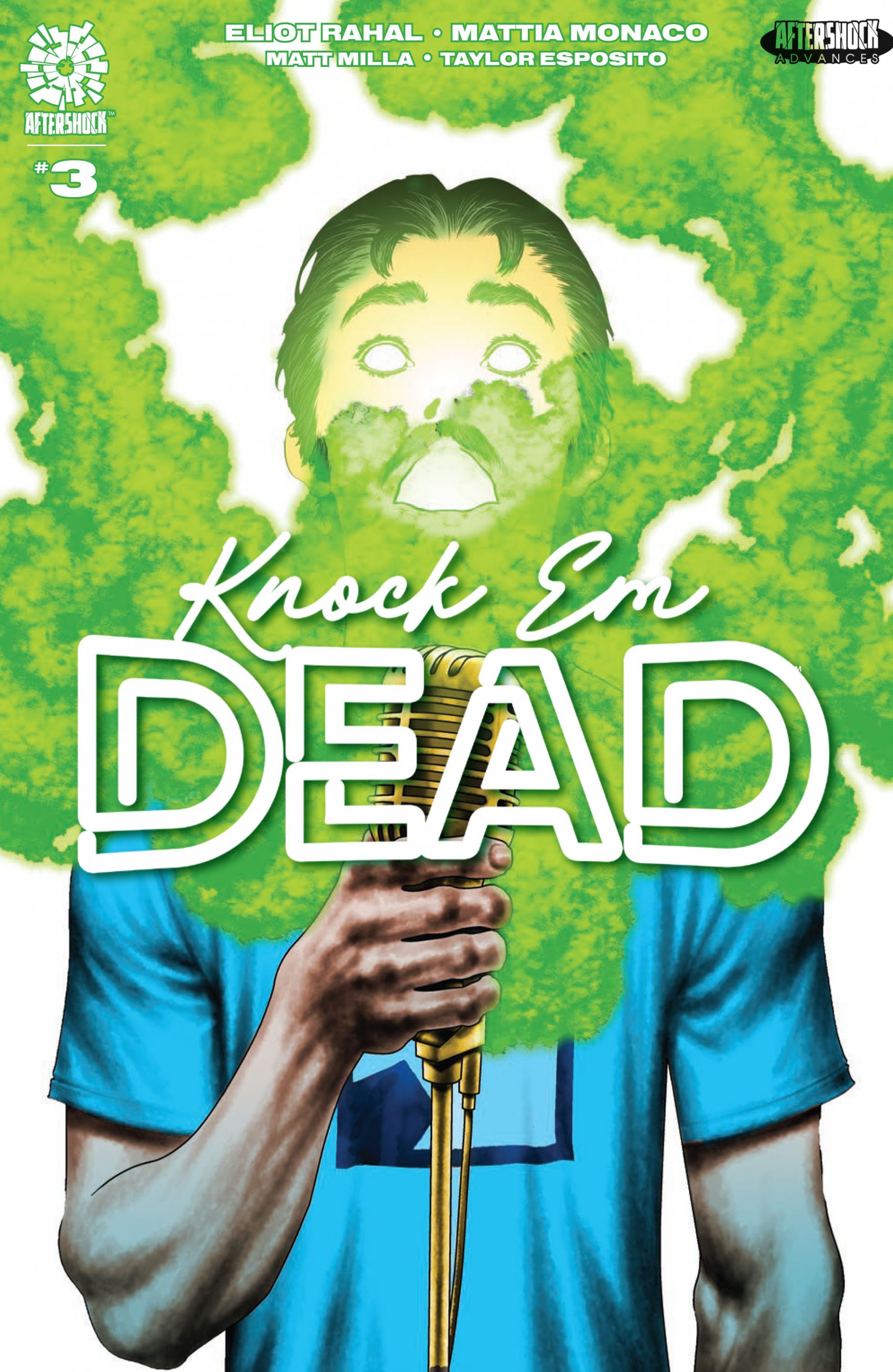 EXCLUSIVE PREVIEW: KNOCK 'EM DEAD #3, ghosts & jokes