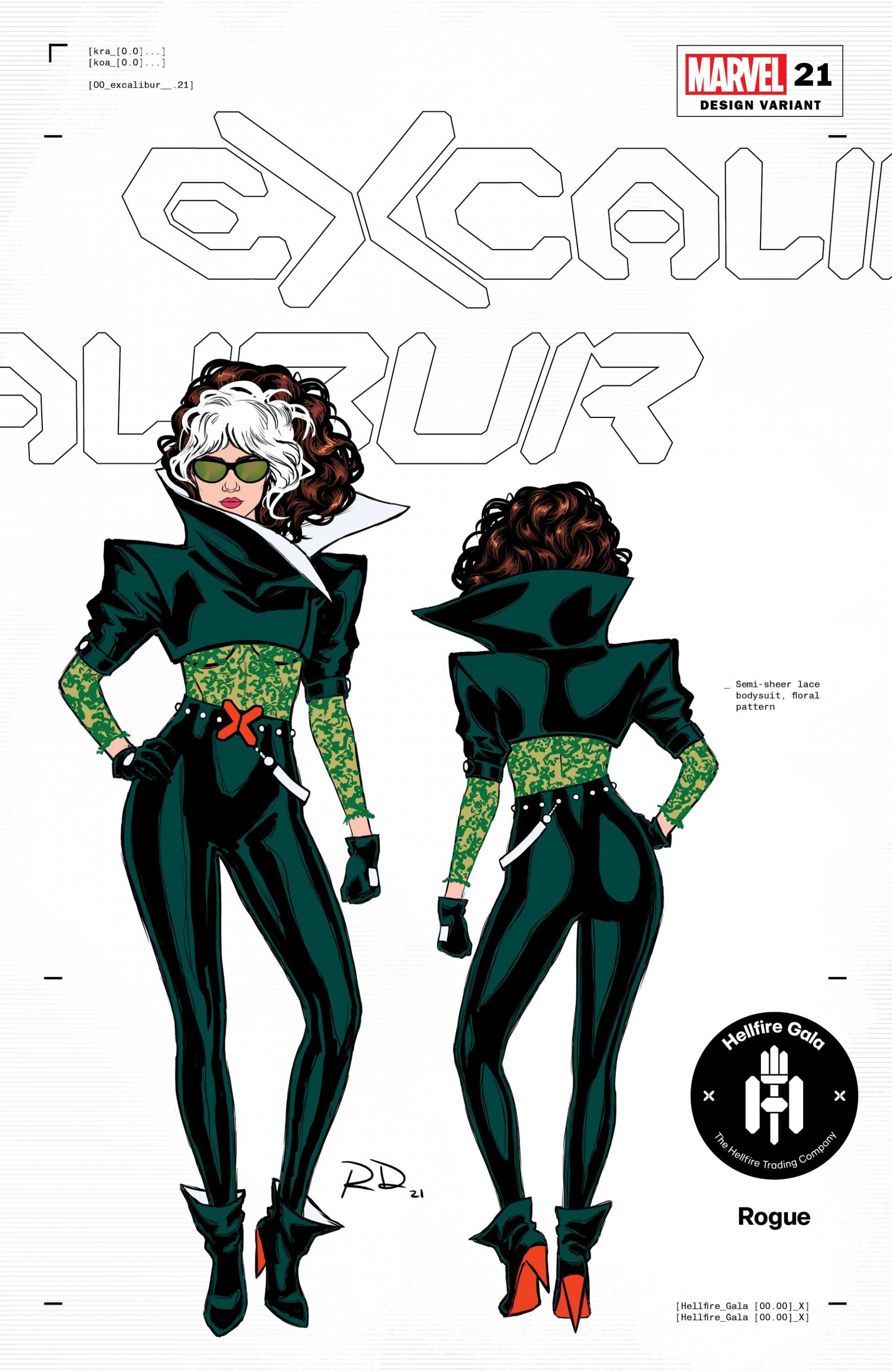 Marvel unveils Russell Dauterman's Hellfire Gala designs - The Beat