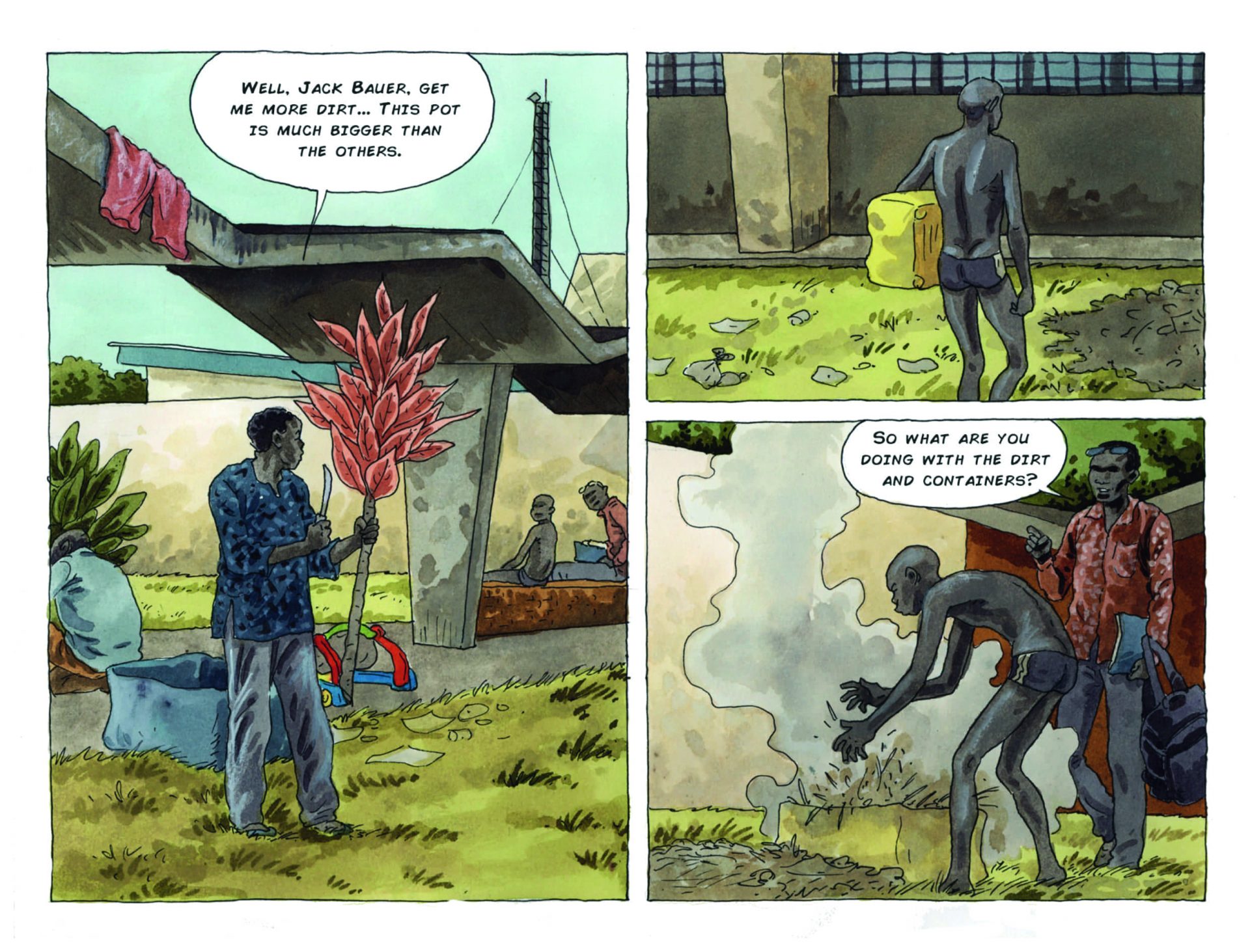 EXCLUSIVE PREVIEW: A HOUSE WITHOUT WINDOWS combines illustration & photos