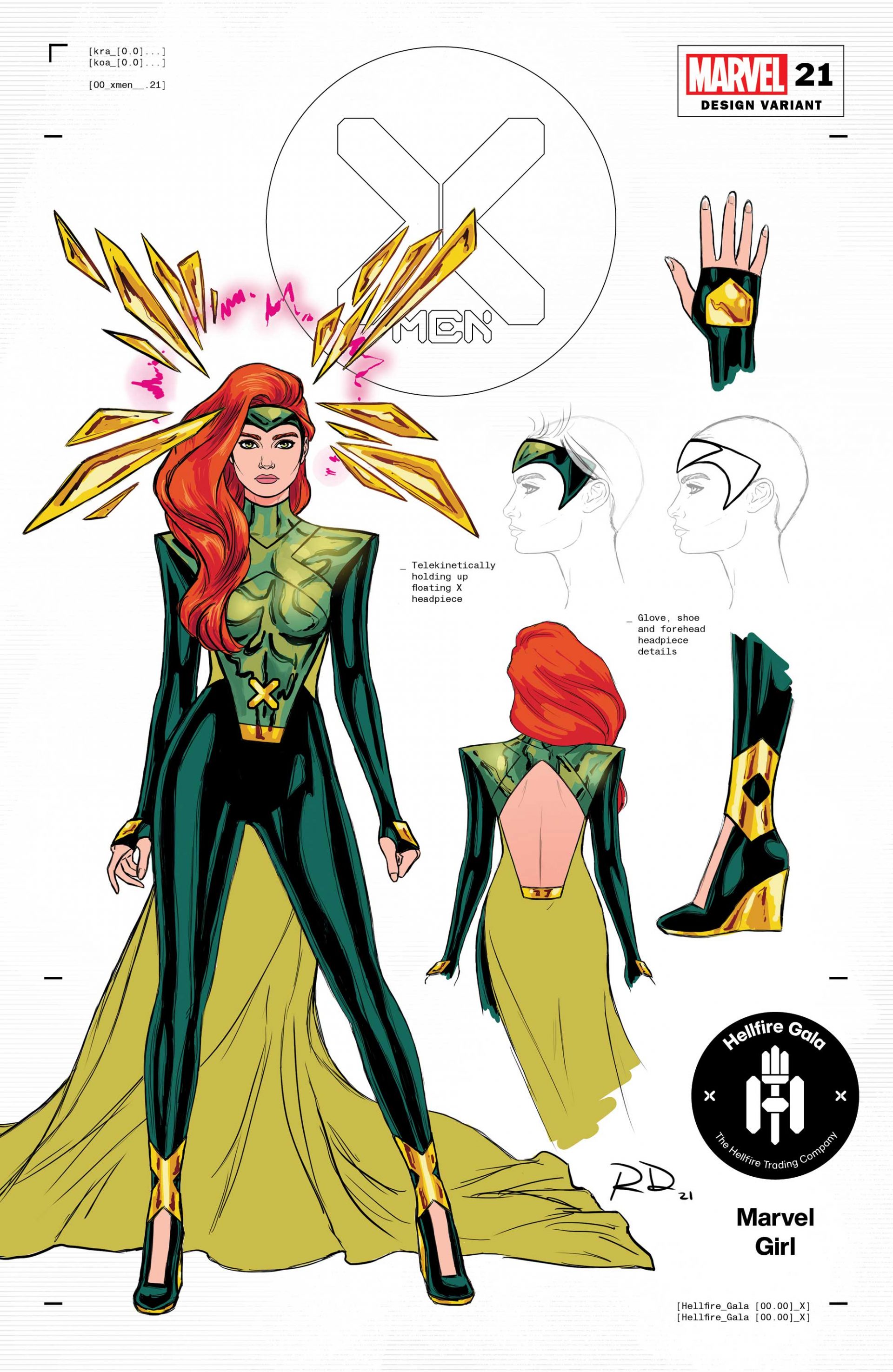 Marvel unveils Russell Dauterman's Hellfire Gala designs - The Beat