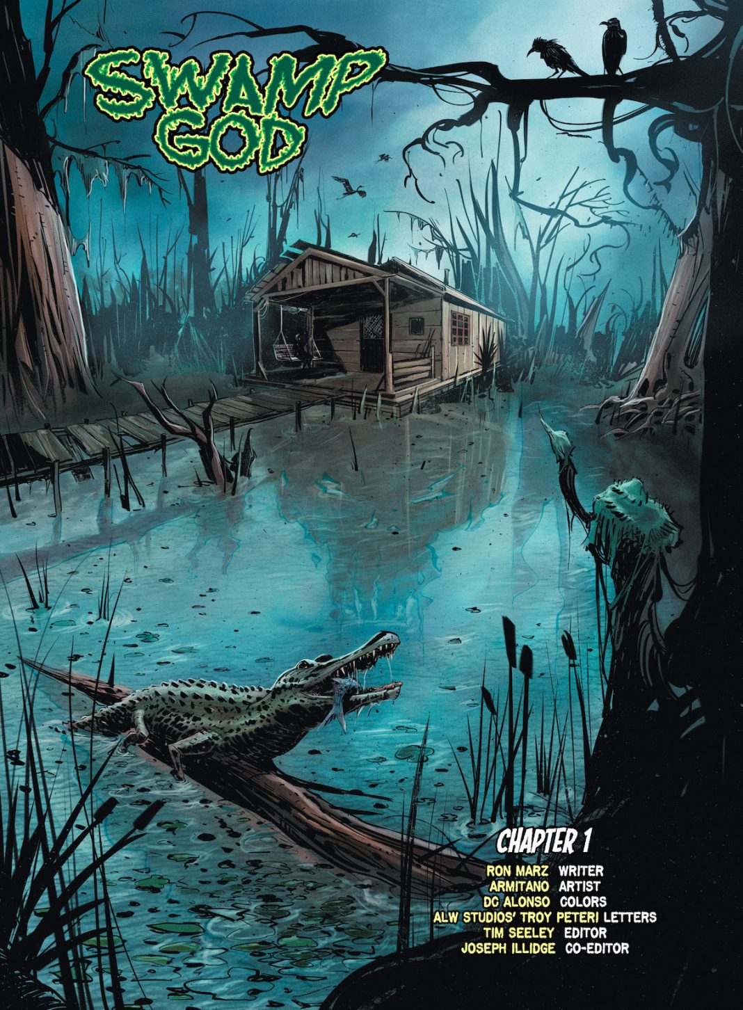 Exclusive Preview: Marz & Armitano's SWAMP GOD Chapter 1 - The Beat