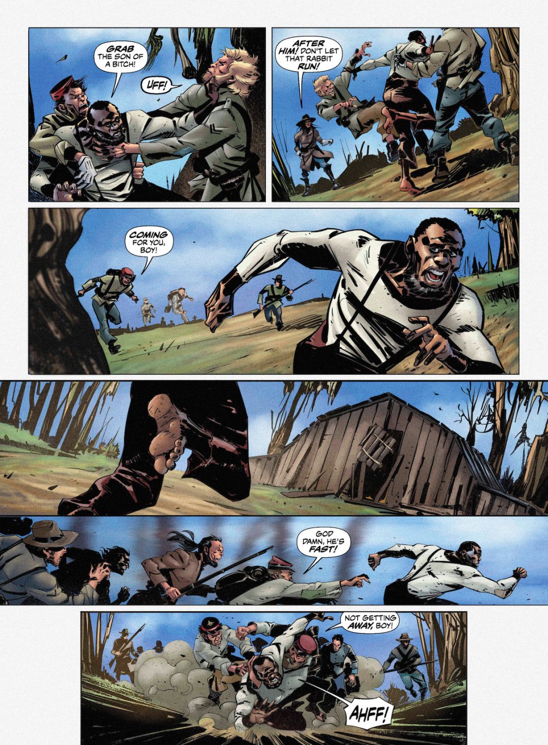 Exclusive Preview: Marz & Armitano's SWAMP GOD Chapter 1 - The Beat