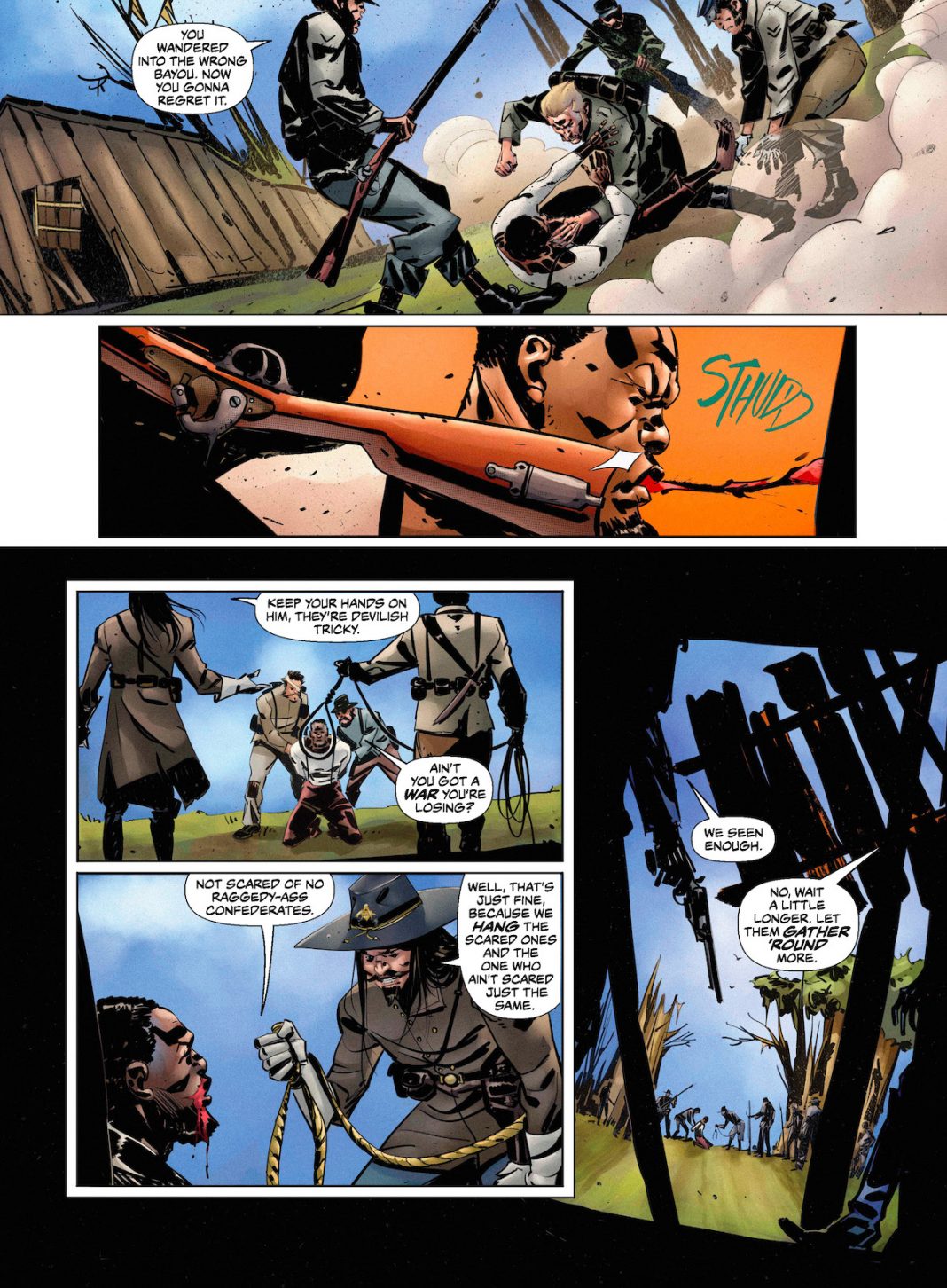Exclusive Preview: Marz & Armitano's SWAMP GOD Chapter 1 - The Beat