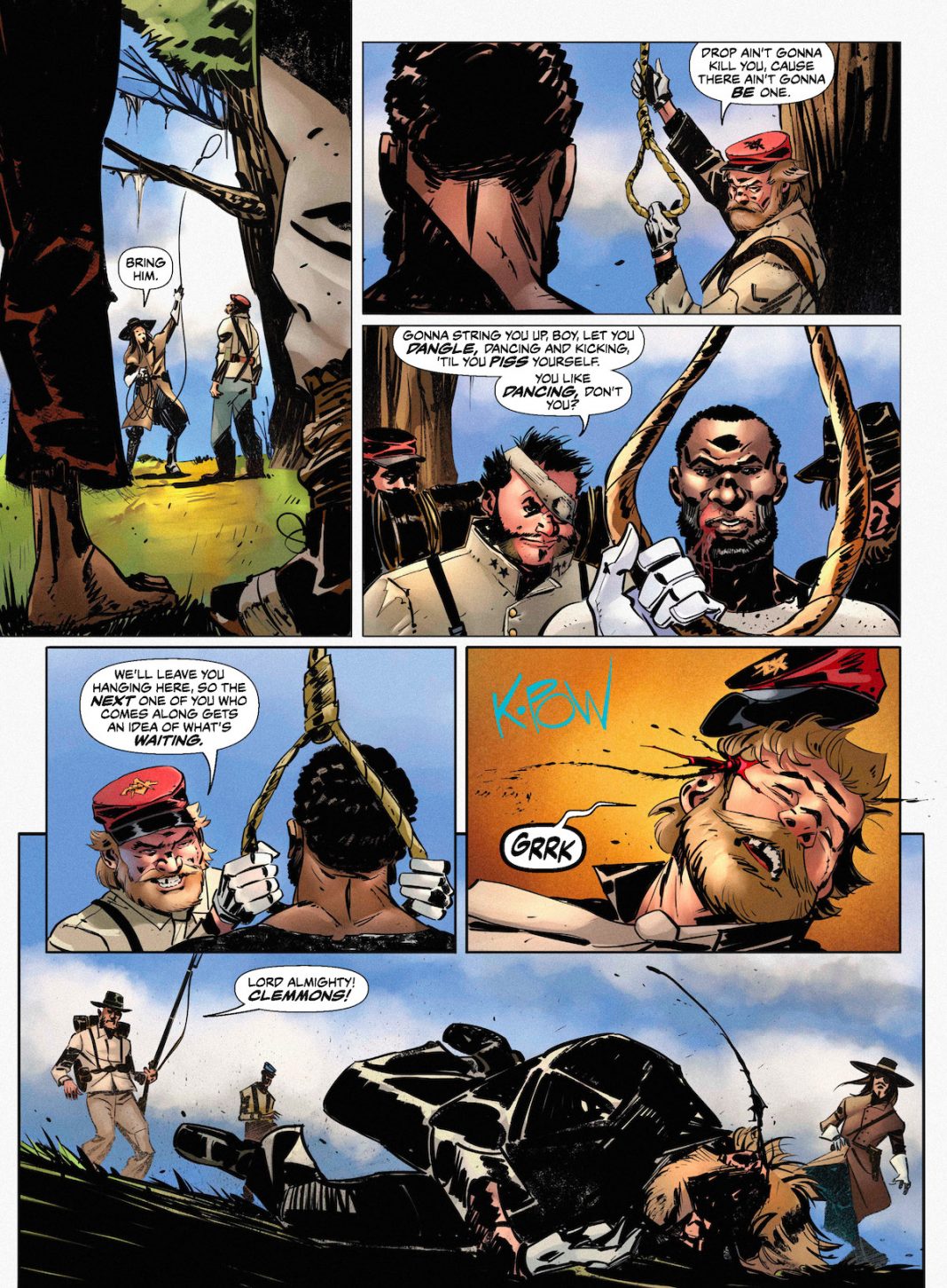 Exclusive Preview: Marz & Armitano's SWAMP GOD Chapter 1 - The Beat