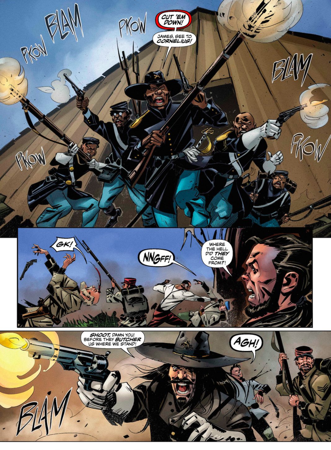 Exclusive Preview: Marz & Armitano's SWAMP GOD Chapter 1 - The Beat