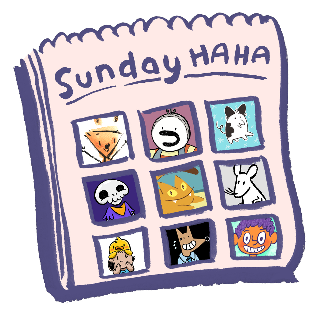 A Year of Free Comics: Sign up for SUNDAY HAHA
