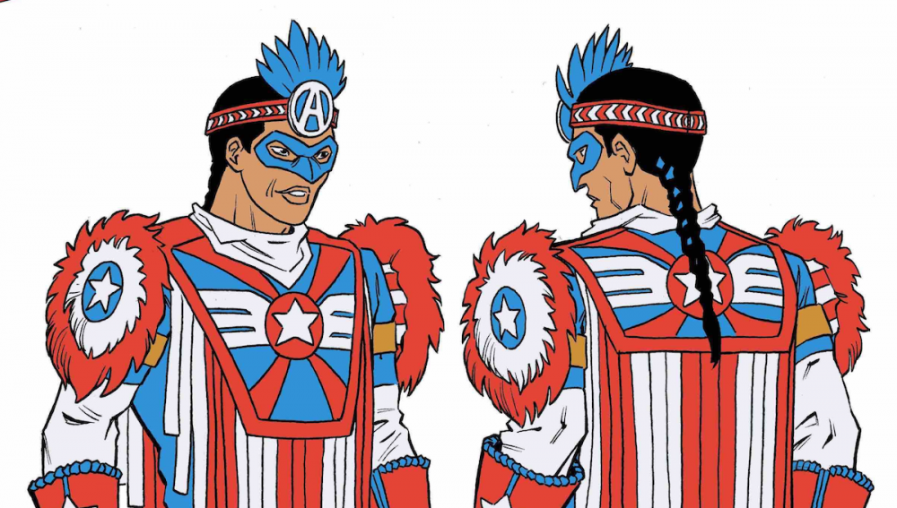 U.S. OF CAP: Meet the Captain America of the Kickapoo Tribe!