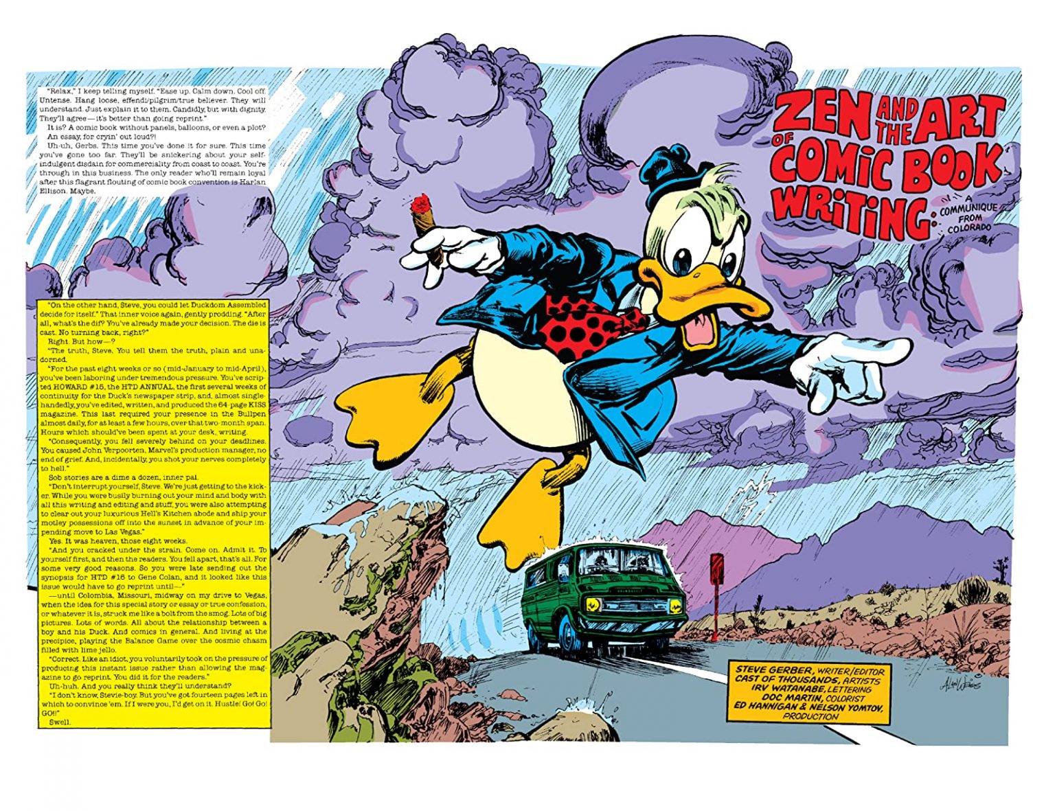 SILBER LININGS: Steve Gerber's HOWARD THE DUCK was trapped in a time it ...