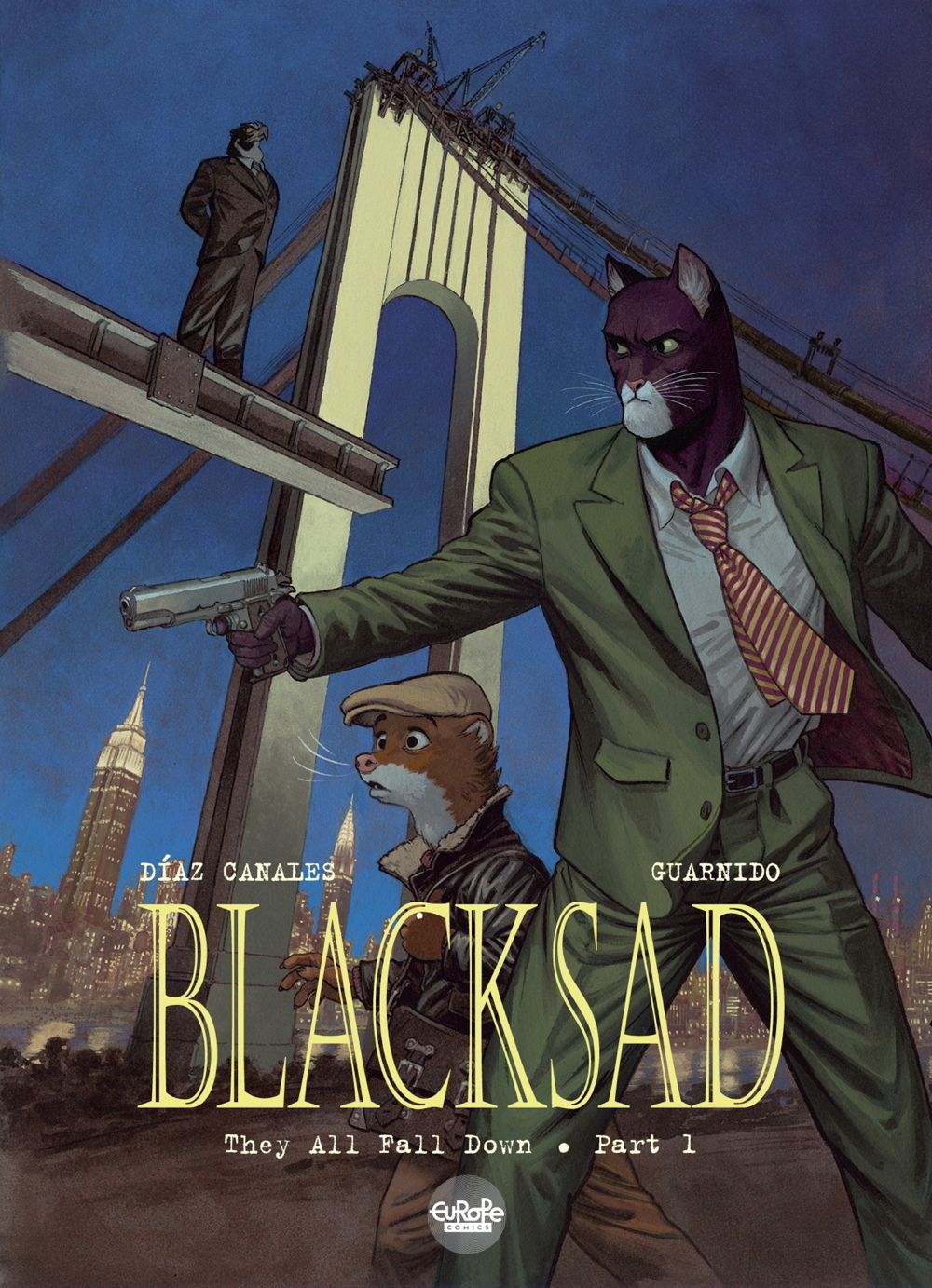 A new Blacksad adventure is coming and here's a spectacular preview