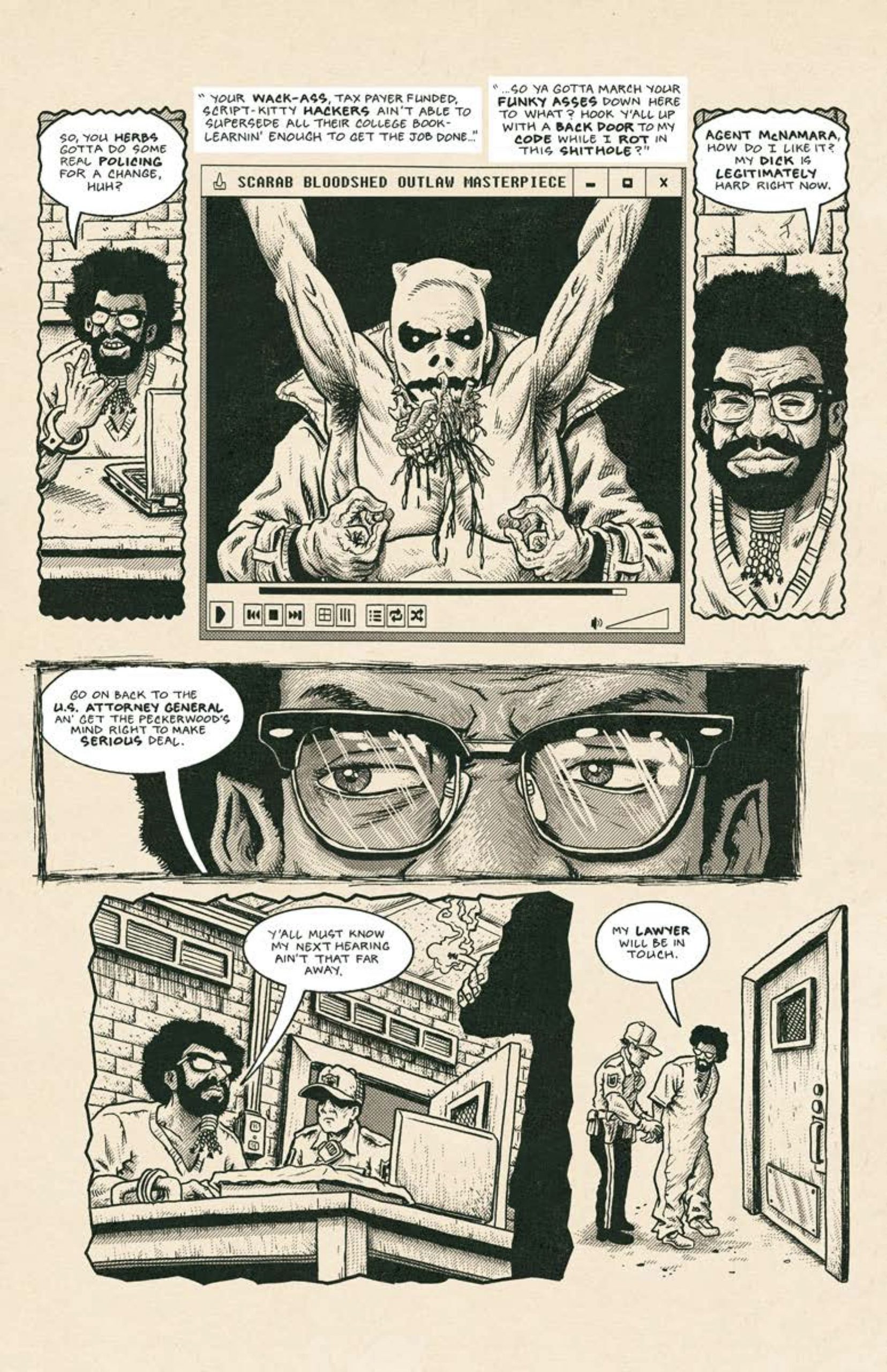 PREVIEW: Guts n' Gore Galore in RED ROOM #3 - The Beat