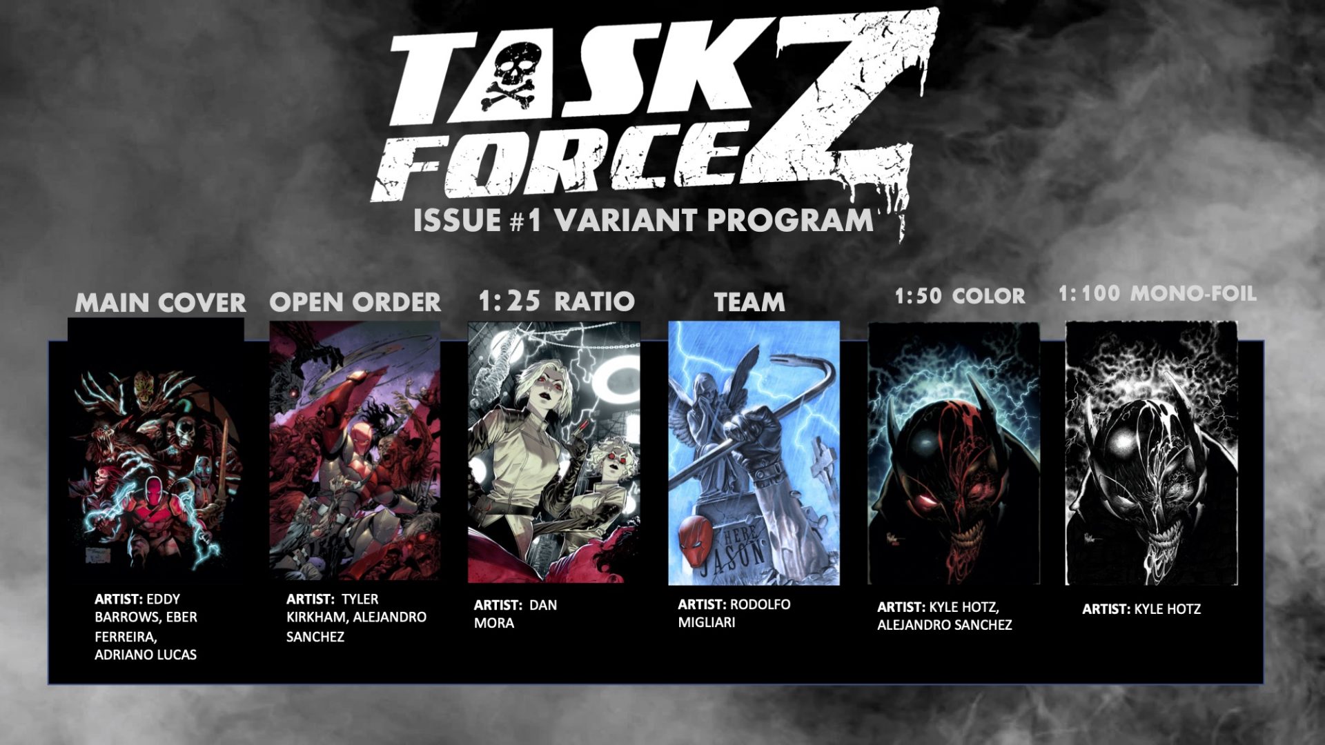TASK FORCE Z and DC VS. VAMPIRES coming from DC Comics in October