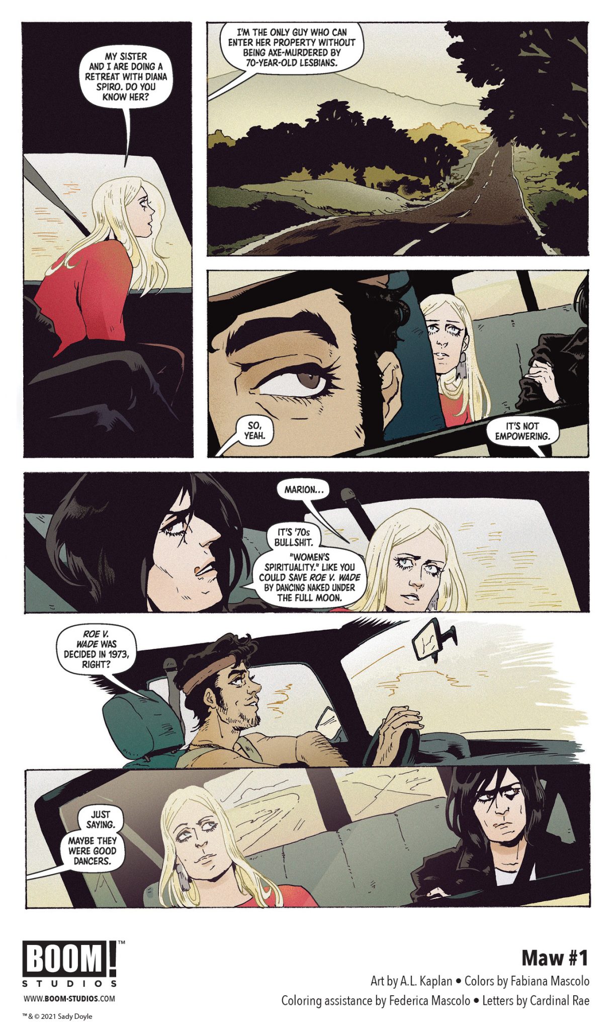 PREVIEW: Mind the gape in MAW #1