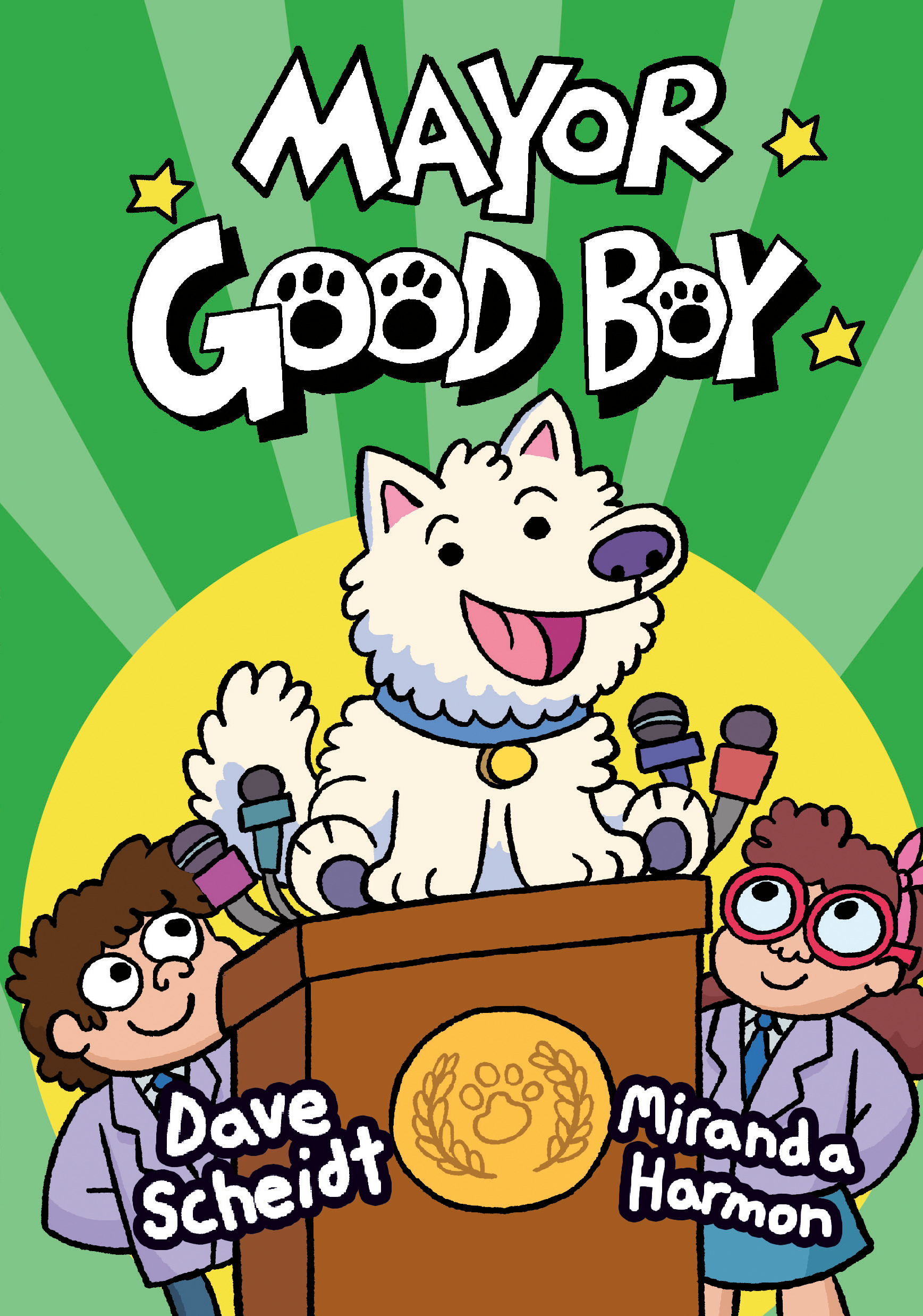 INTERVIEW: DAVE SCHEIDT and MIRANDA HARMON on MAYOR GOOD BOY