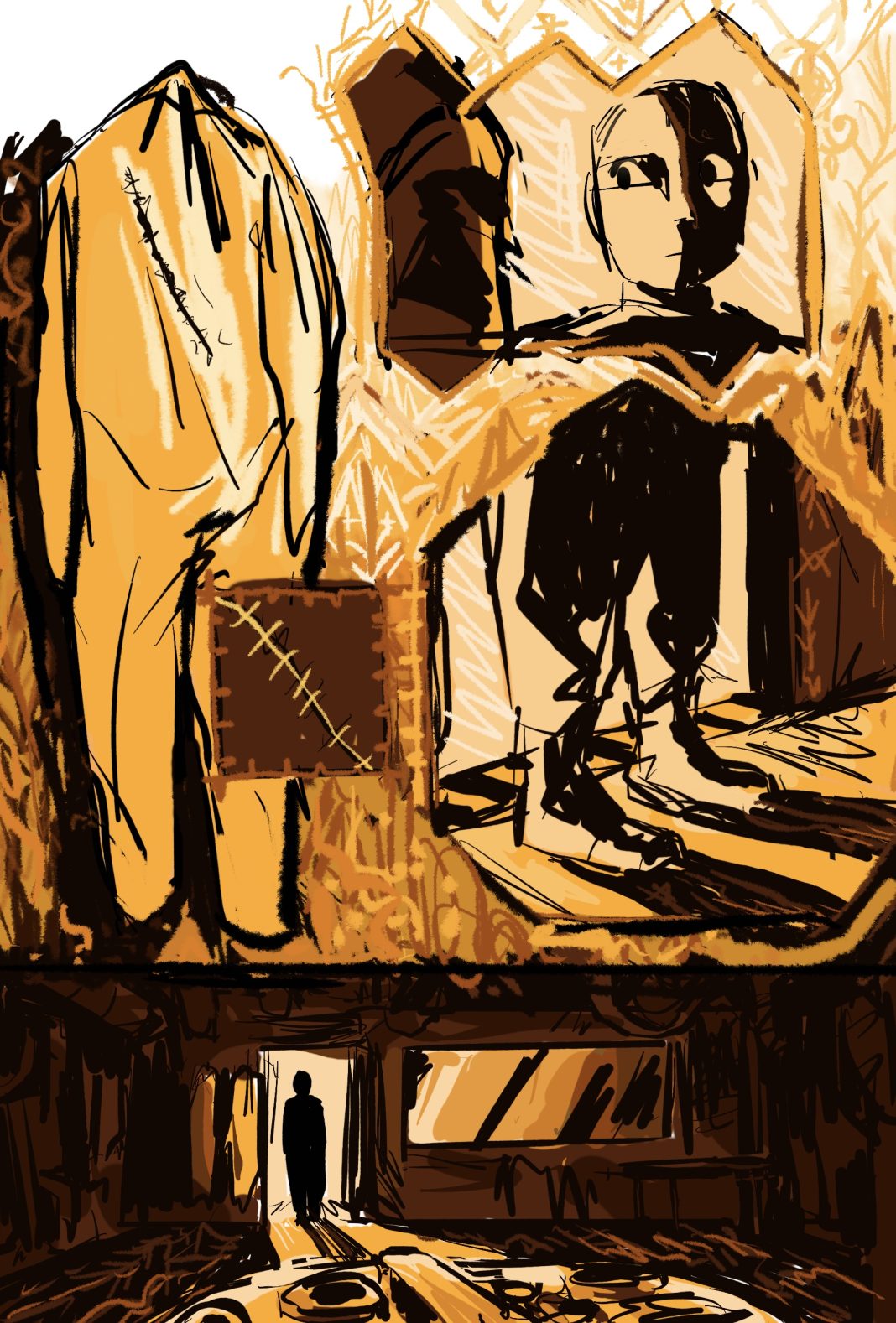 EXCLUSIVE: Check out covers and process artwork from the SHADES OF FEAR ...
