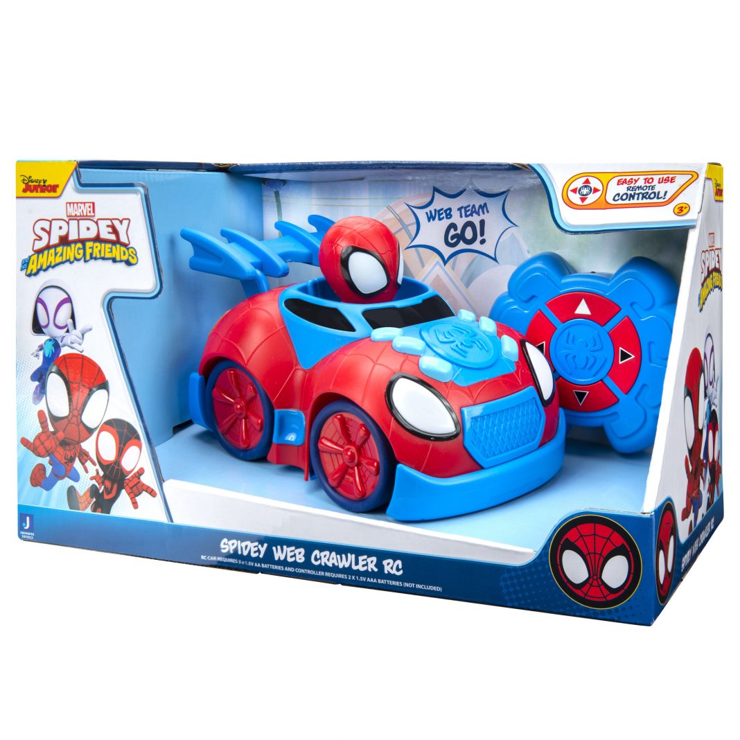 Check out SPIDEY AND HIS AMAZING FRIENDS toy line from Jazwares