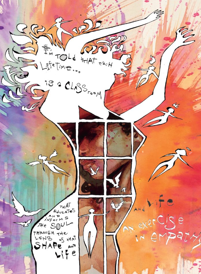 PREVIEW: Check out pages by David Mack from Z2's BALMAIN DREAMS: 10 OR