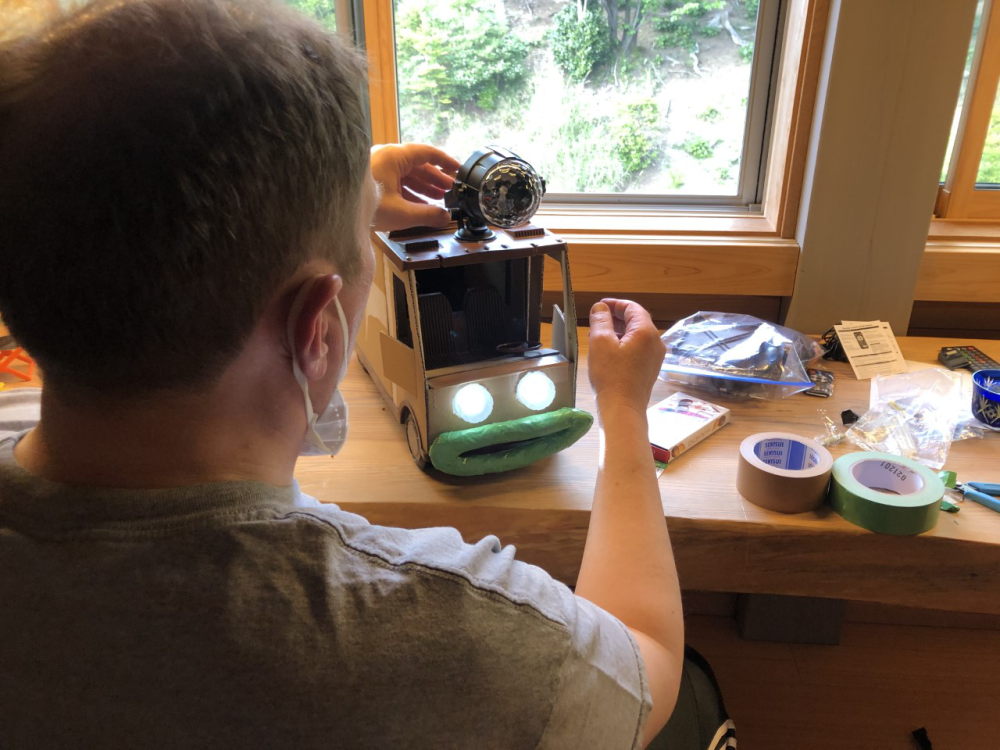 EXCLUSIVE: Peek inside DAV PILKEY’s studio!