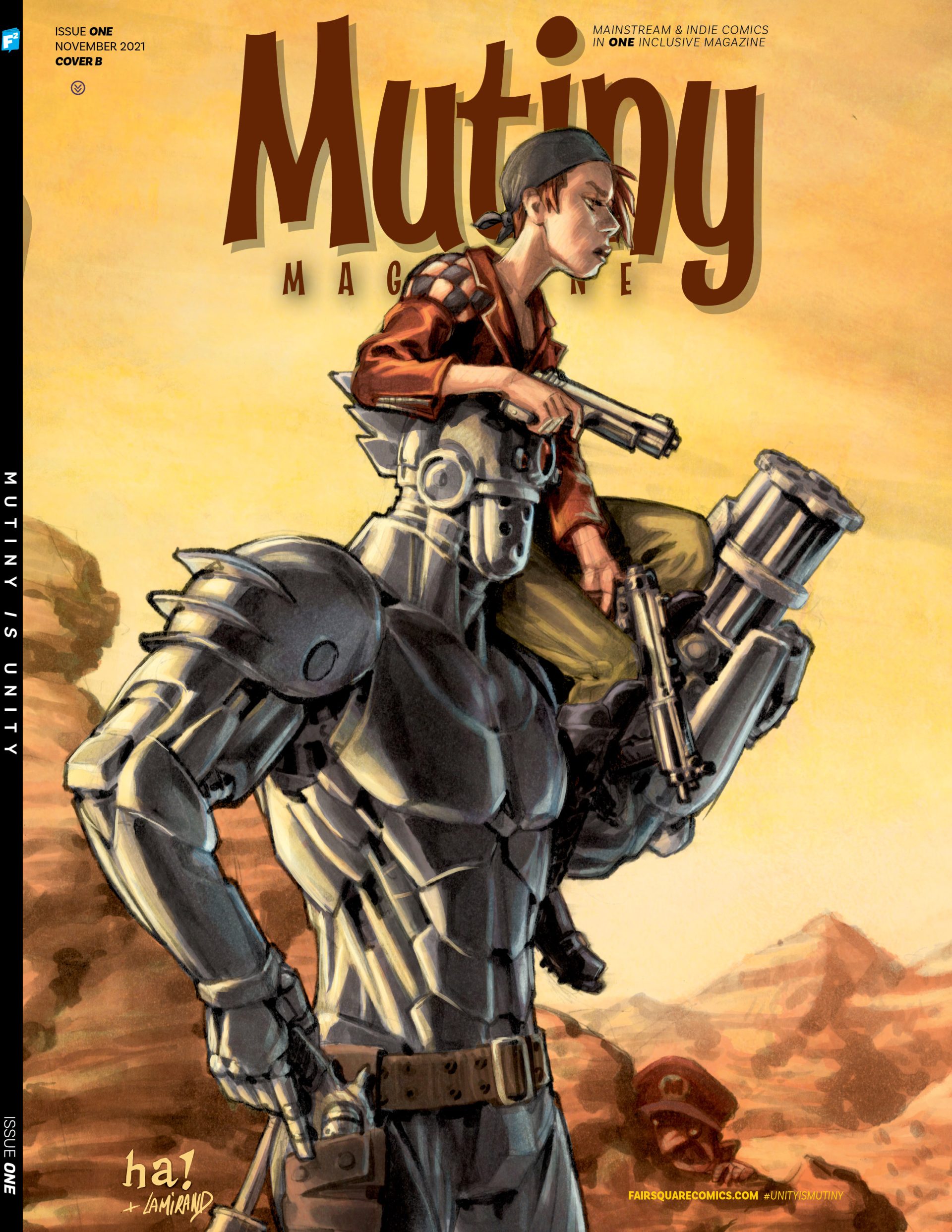 EXCLUSIVE: Preview three stories from MUTINY MAGAZINE #1 - The Beat