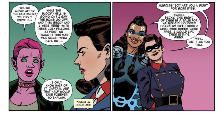 More CAPTAIN CARTER from Marvel Comics in March 2022