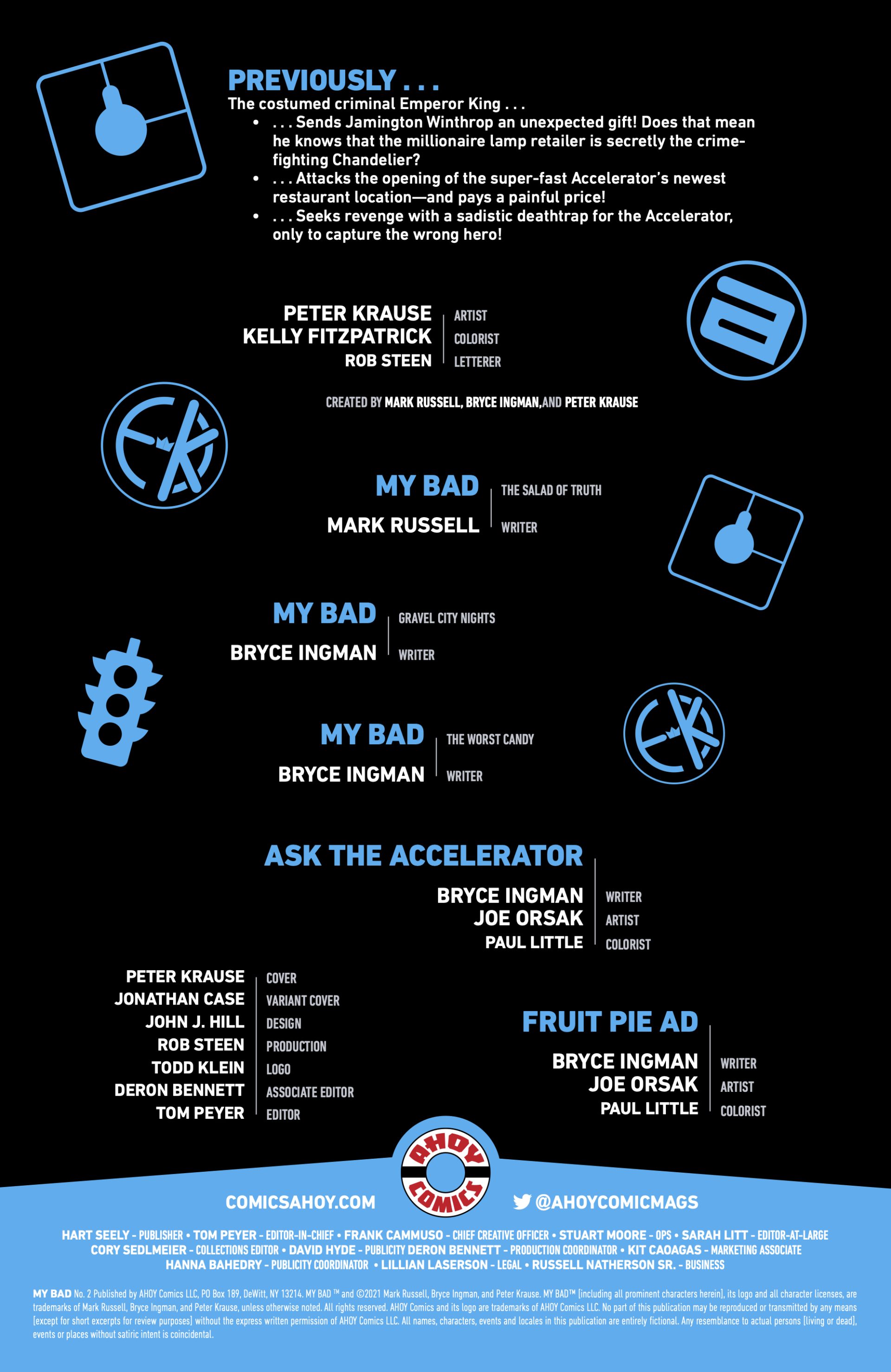 PREVIEW: MY BAD #2 investigates the mystery of the salad shooter