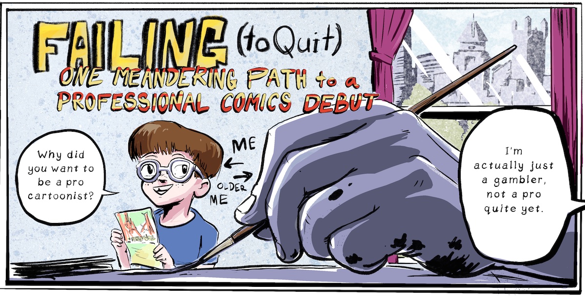 A Year of Free Comics: FAILING TO QUIT, a Beat Comics Original