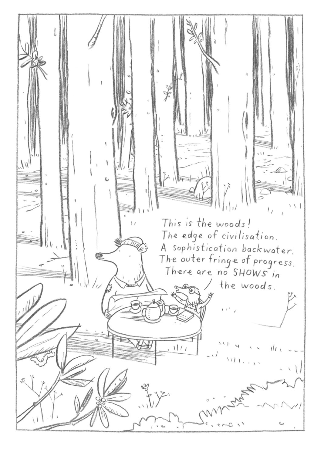 EXCLUSIVE: INTO THE BEWILDERNESS, cartoonist Gus Gordon's debut graphic ...