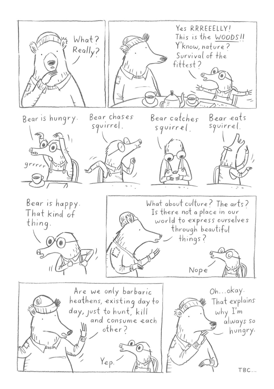 EXCLUSIVE: INTO THE BEWILDERNESS, cartoonist Gus Gordon's debut graphic ...