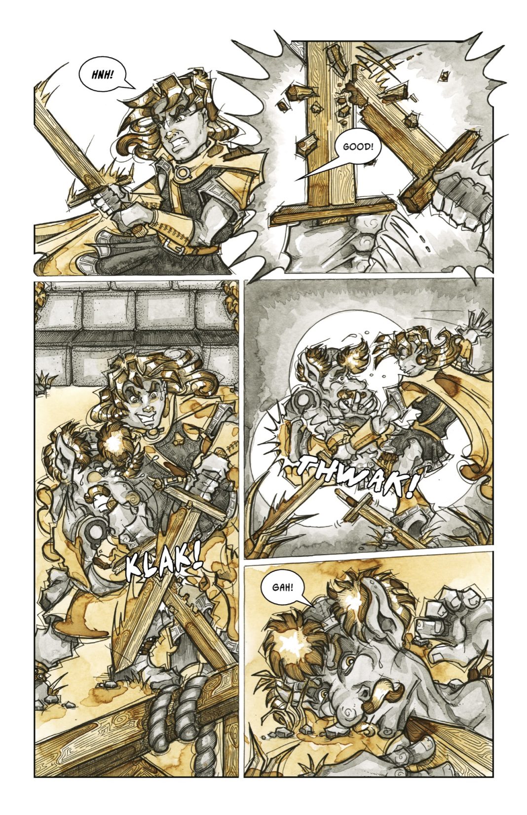 Small Press Spotlight: Preview the legend of SIEGFRIED: DRAGON SLAYER