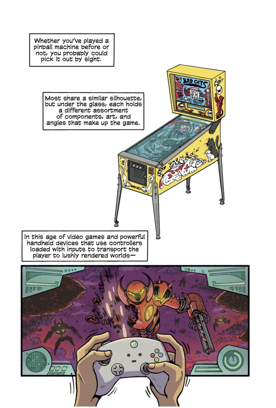 Exclusive: Read an excerpt from PINBALL: A GRAPHIC HISTORY OF THE ...