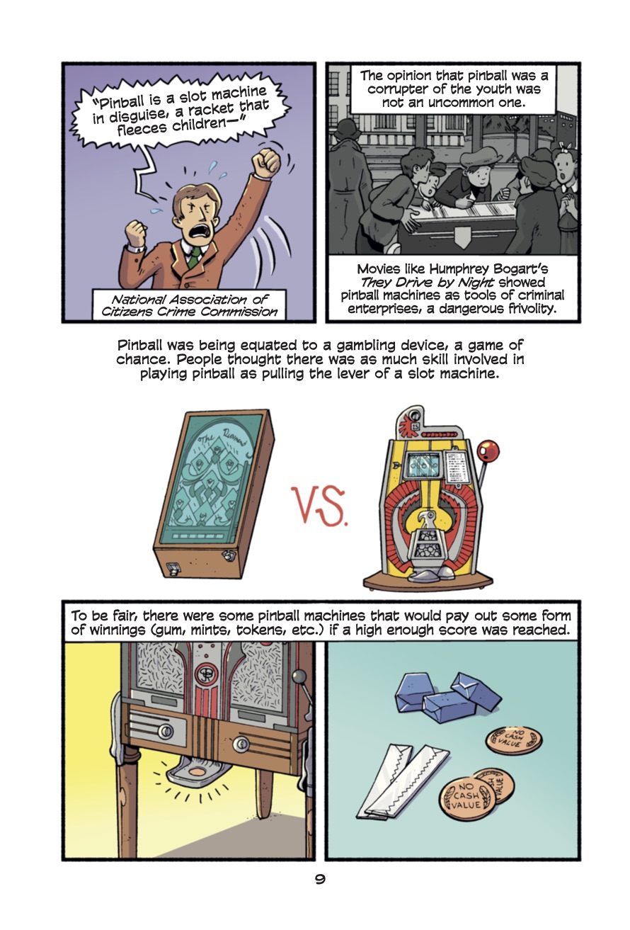 Exclusive: Read an excerpt from PINBALL: A GRAPHIC HISTORY OF THE ...