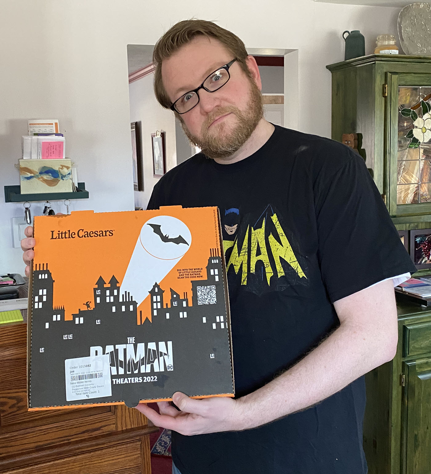 We ate the Little Caesars THE BATMAN Calzony so you don't have to