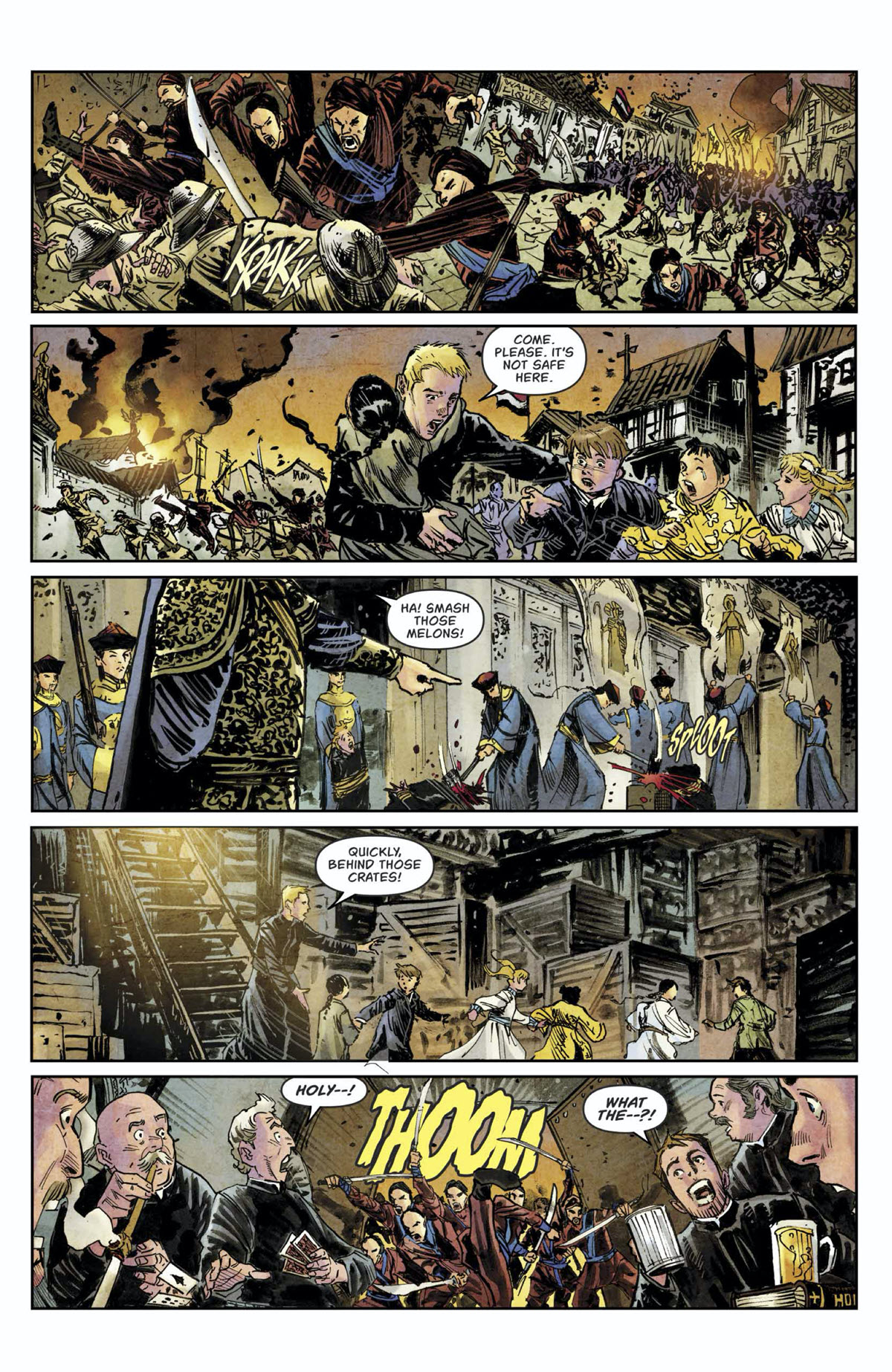 PREVIEW: Check out pages from Immortal Studios' FA SHENG: ORIGINS