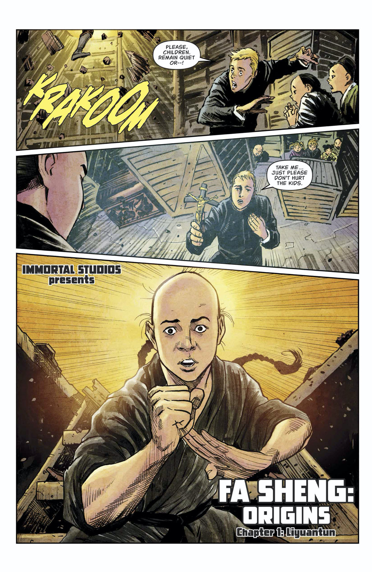 PREVIEW: Check out pages from Immortal Studios' FA SHENG: ORIGINS
