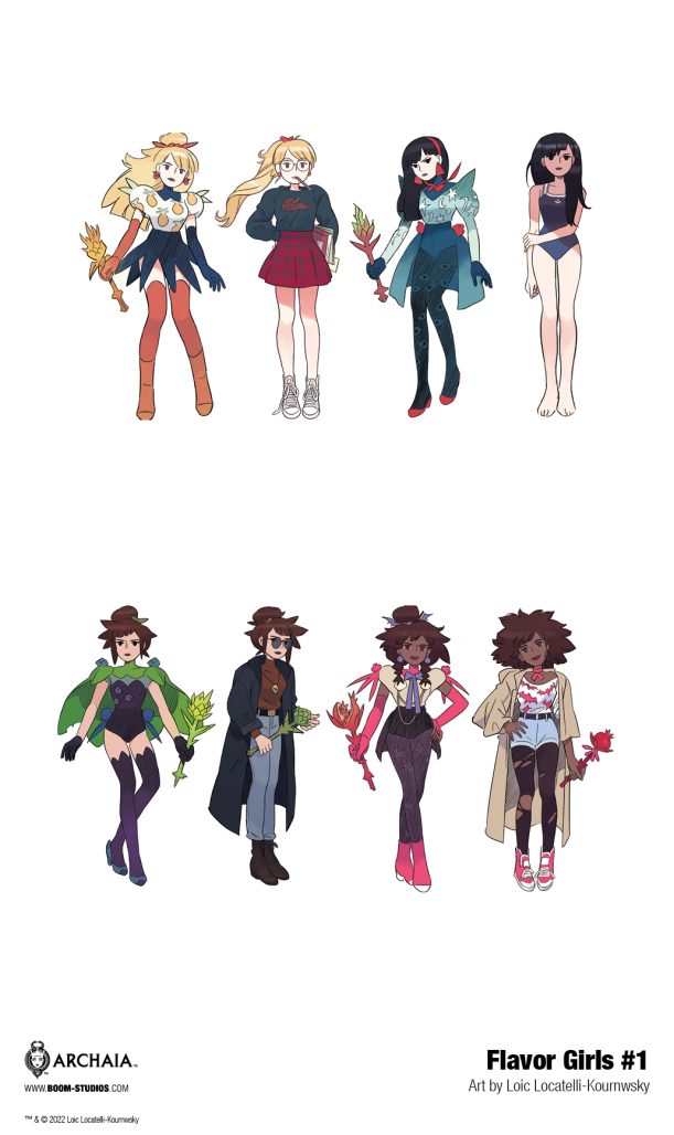 EXCLUSIVE: New series FLAVOR GIRLS arrives in July from Archaia