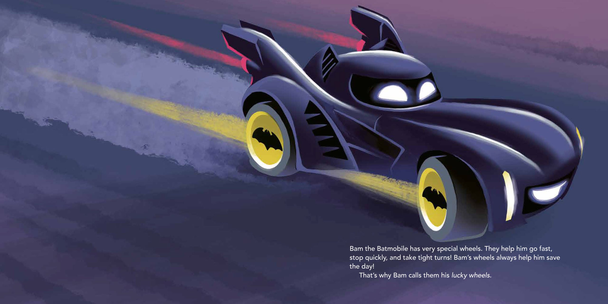 EXCLUSIVE: DC's BATWHEELS cartoon gets a picture book tie-in