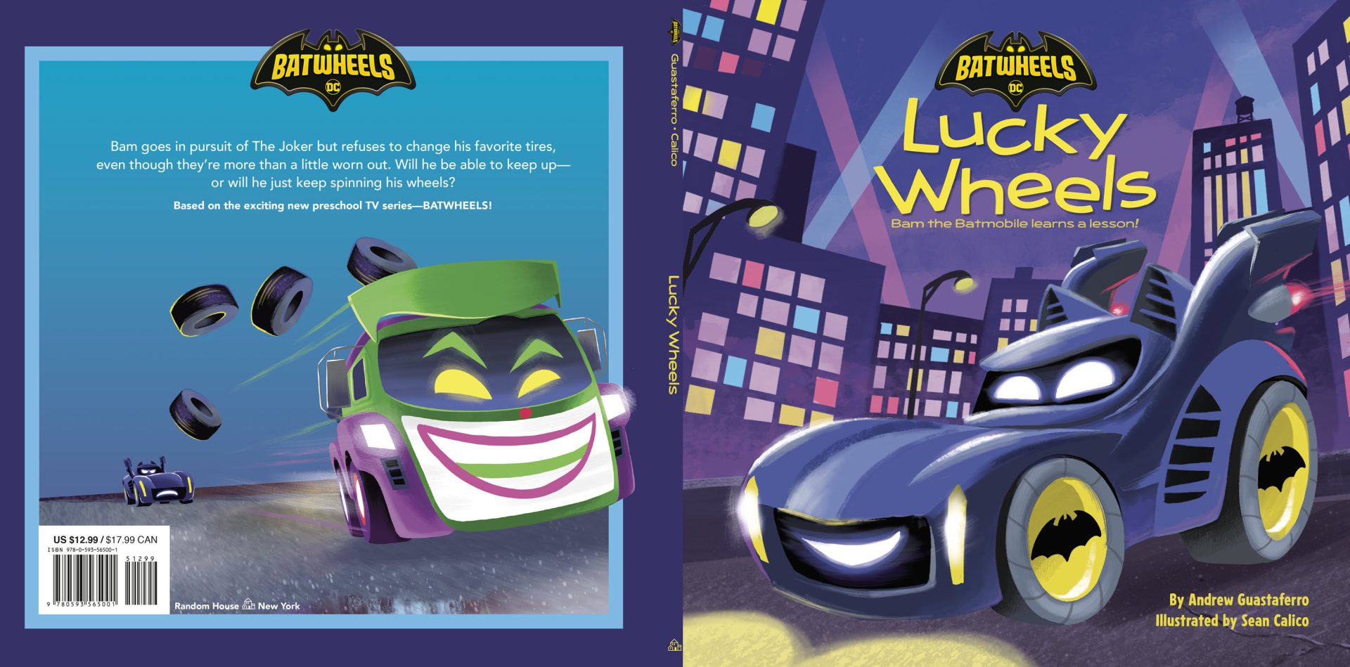 EXCLUSIVE: DC's BATWHEELS cartoon gets a picture book tie-in