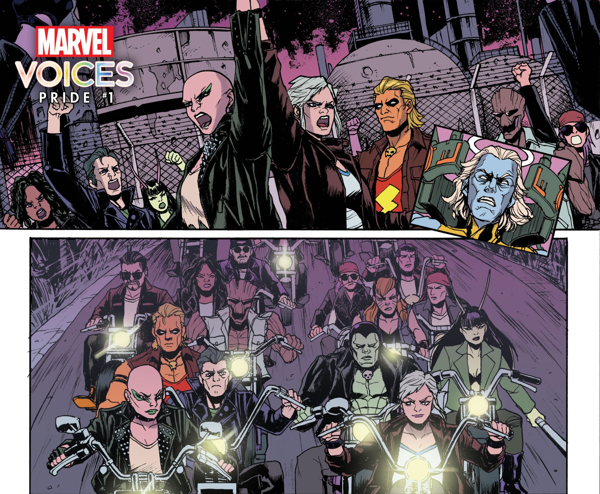 Escapade Alert! MARVEL’S VOICES: PRIDE (2022) #1 details arrive