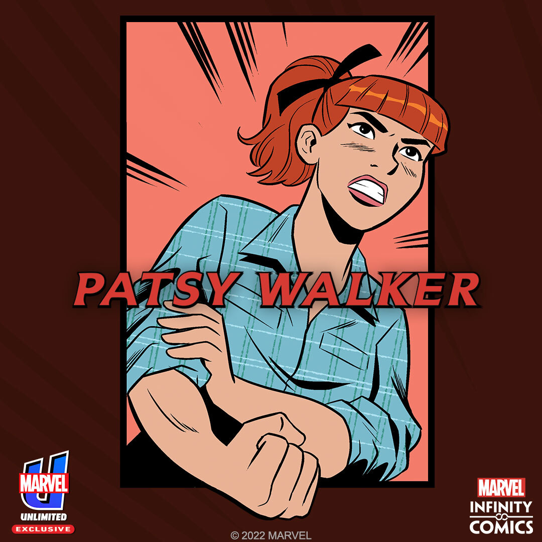 Retro romance returns in the PATSY WALKER INFINITY COMIC