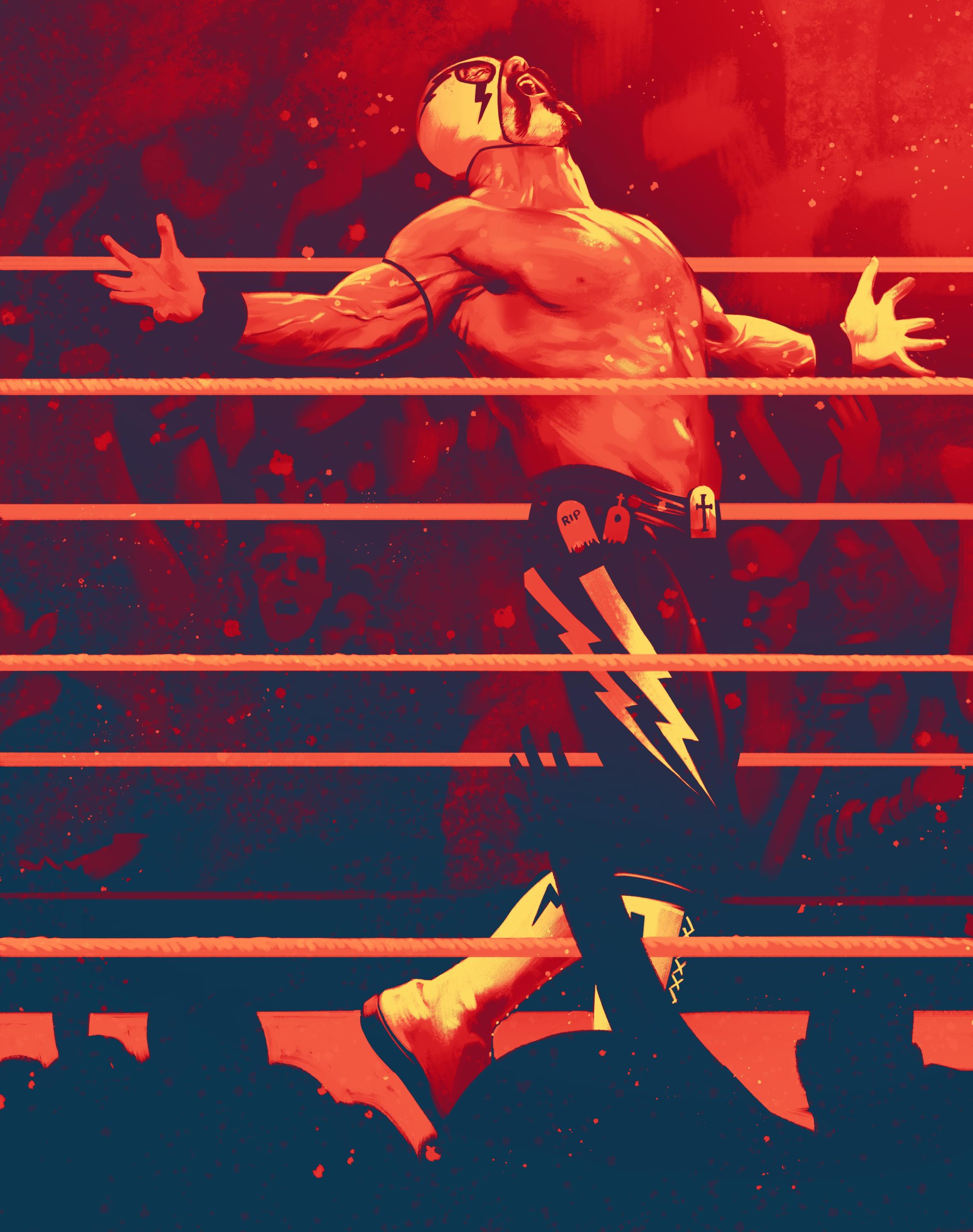 Get ready for “Wrestling Noir” in HELL IS A SQUARED CIRCLE