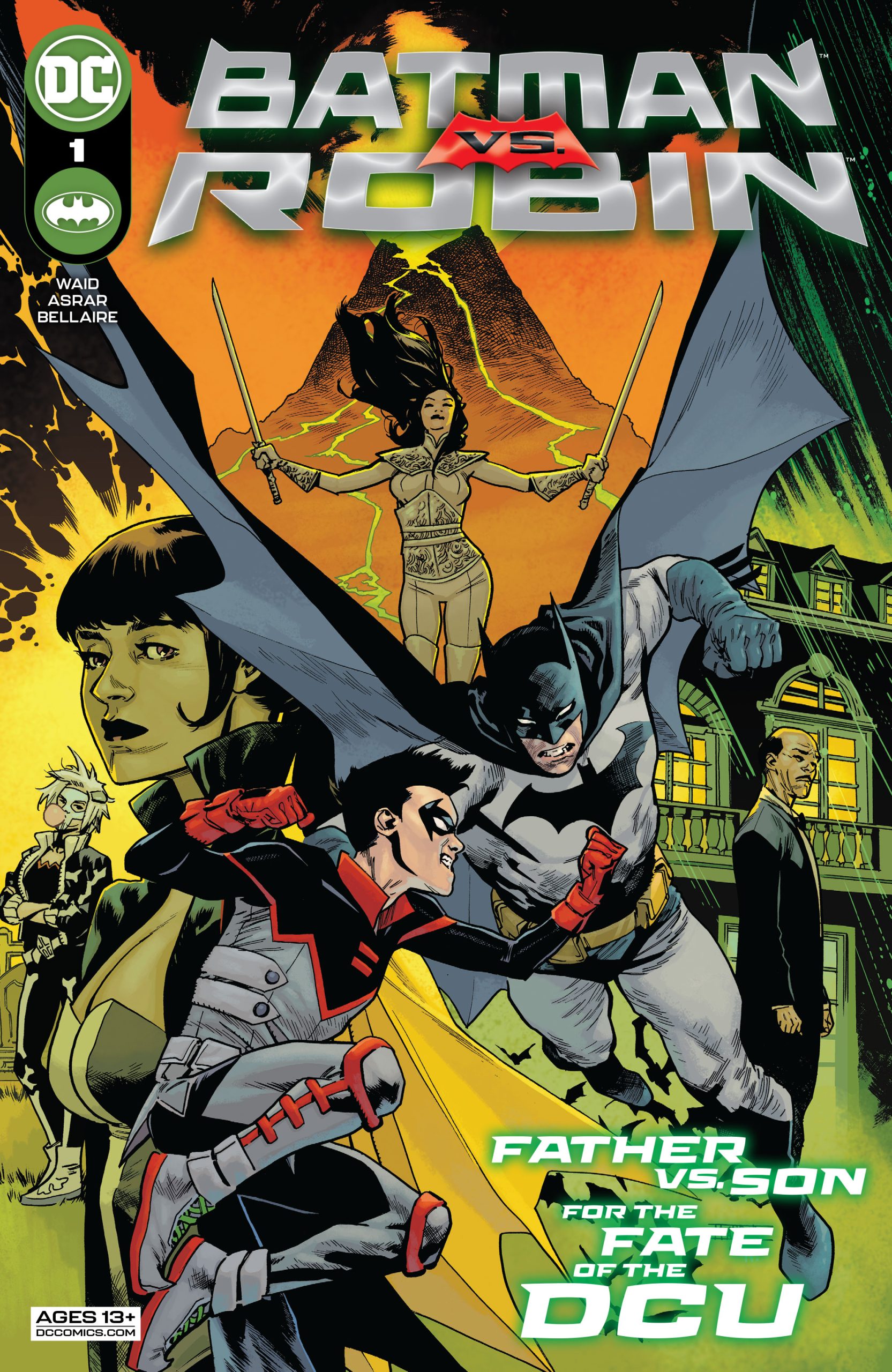 DC ROUND-UP: It's father vs. son in BATMAN VS. ROBIN #1