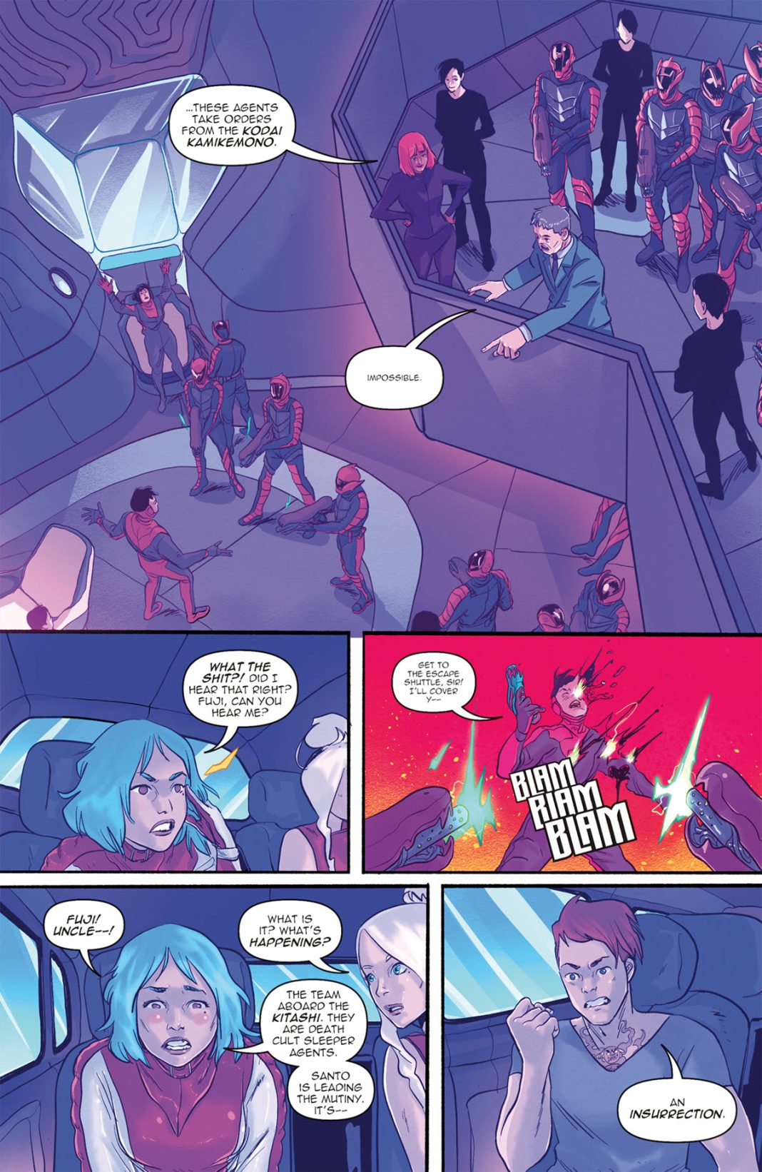 PREVIEW: The new Mega Commander Zero takes flight in JENNY ZERO II #4