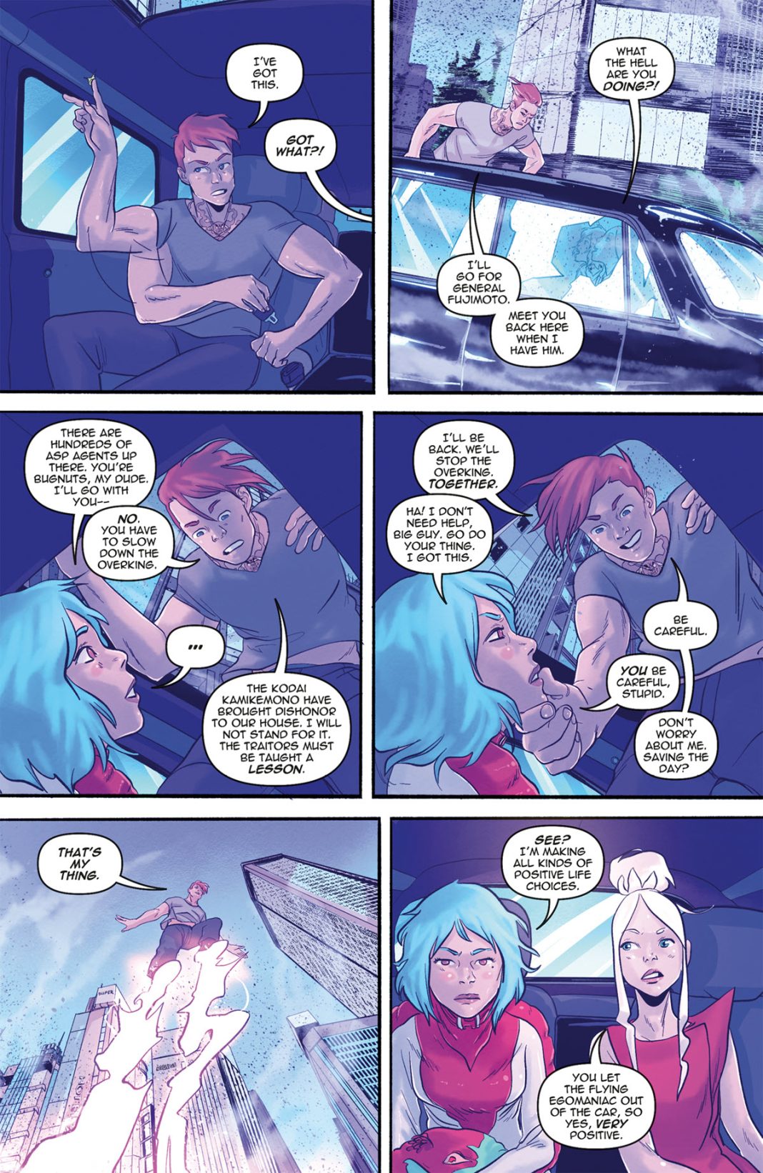 PREVIEW: The new Mega Commander Zero takes flight in JENNY ZERO II #4