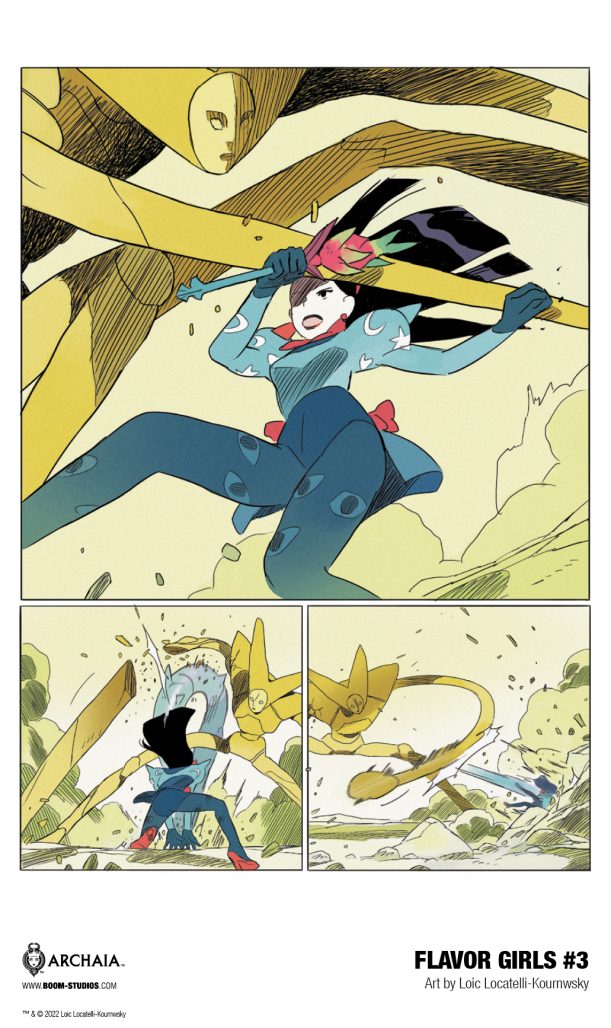 PREVIEW: Enjoy a sample of FLAVOR GIRLS #3