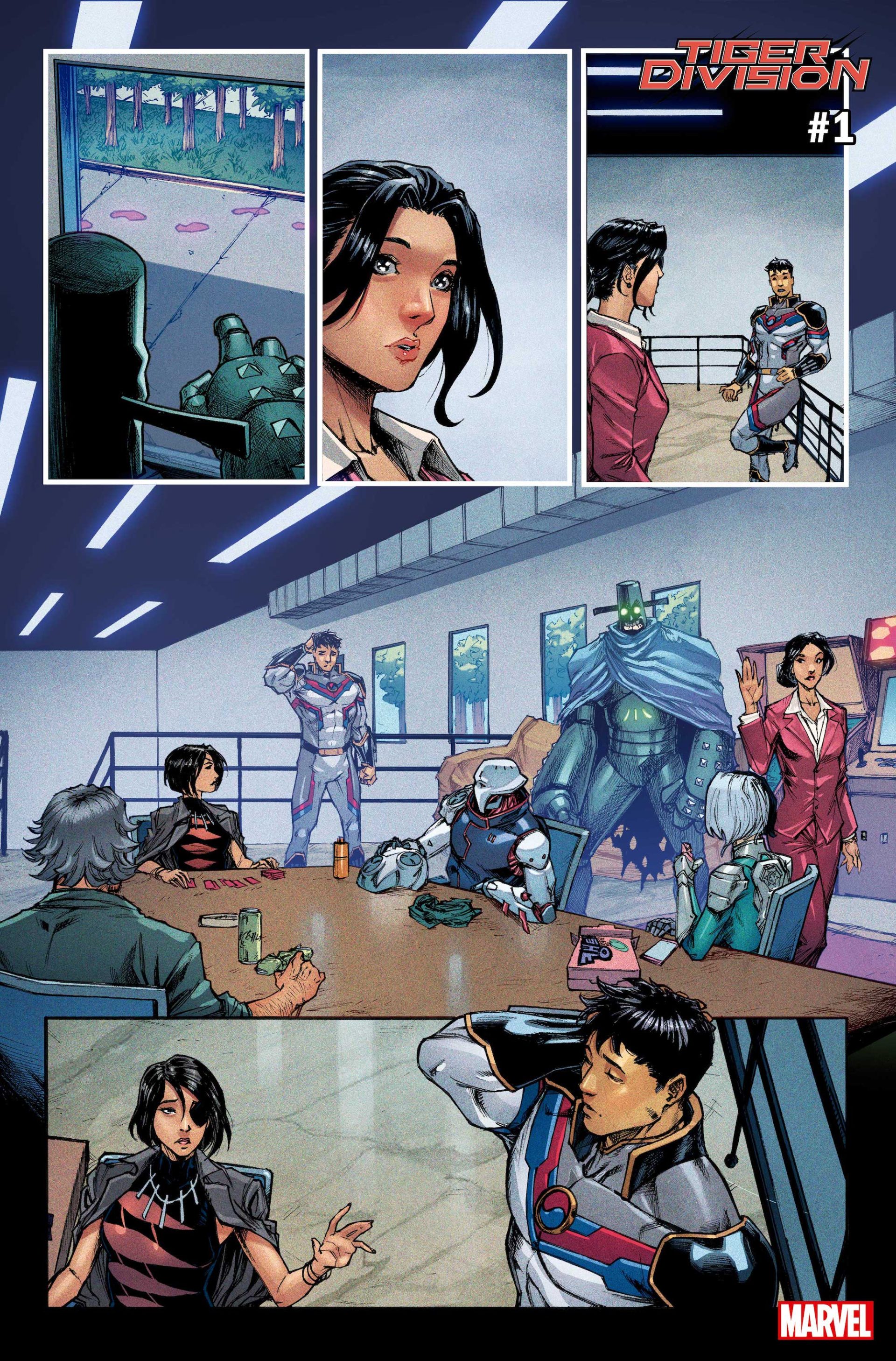 PREVIEW: Meet Marvel's newest superteam in TIGER DIVISION #1