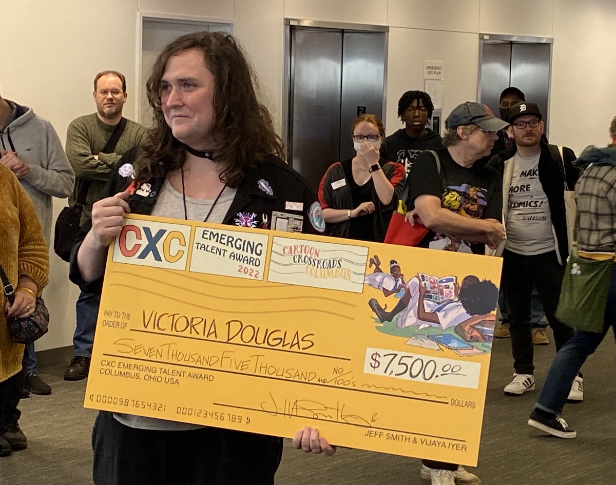 CXC '22: Cartoonist Victoria Douglas wins CXC's Emerging Talent Prize