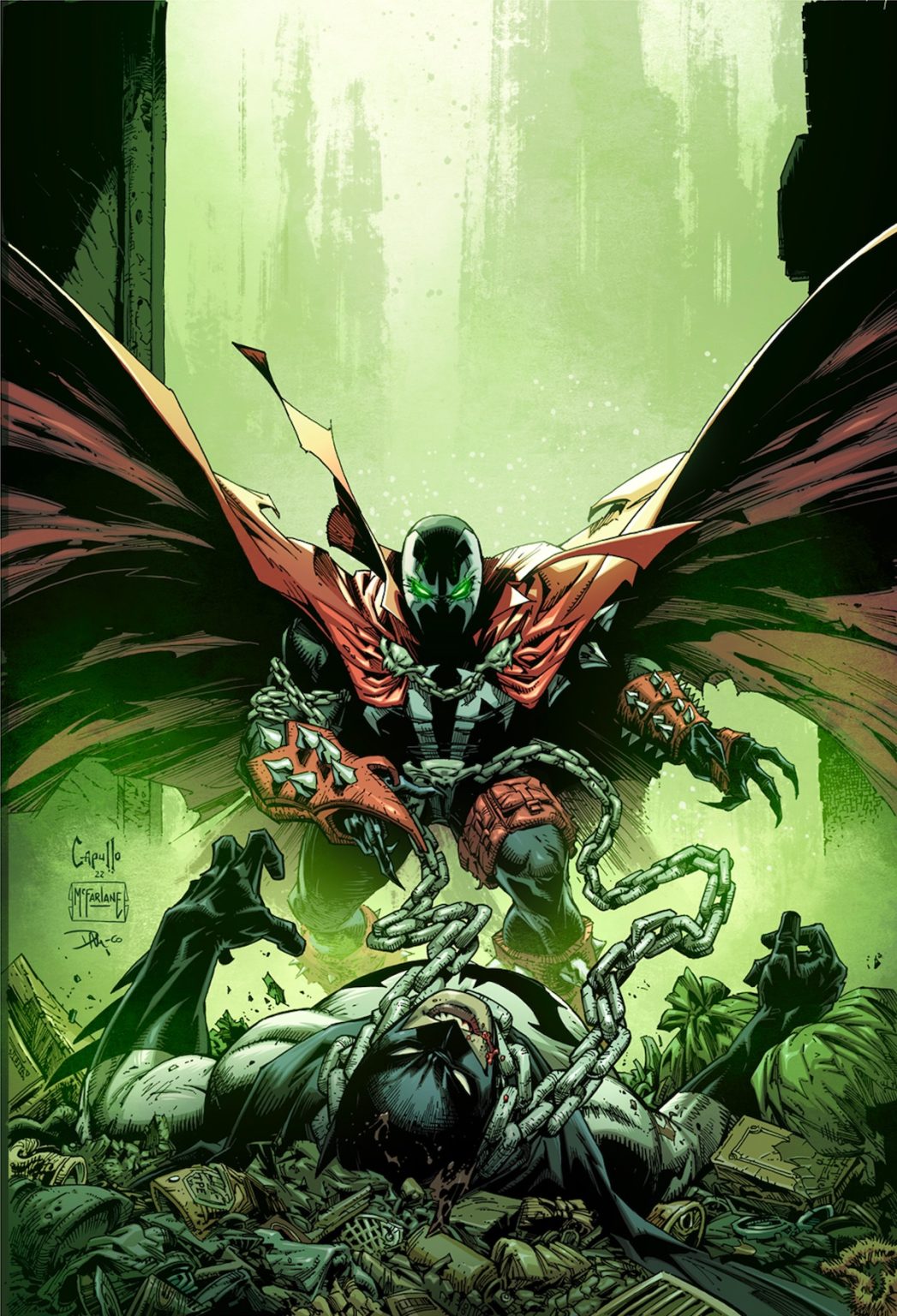 NYCC '22: Todd McFarlane reveals new BATMAN/SPAWN variants