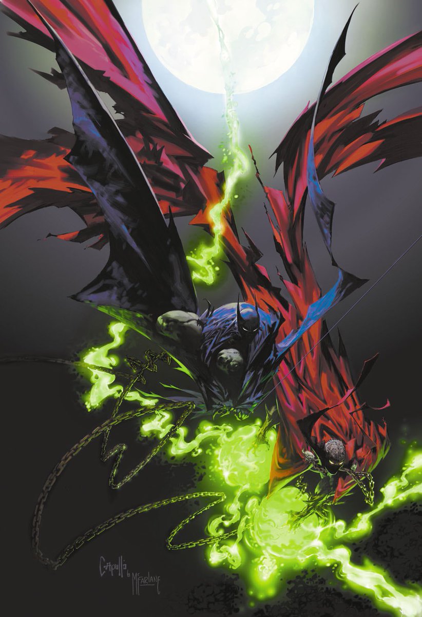 NYCC '22: Todd McFarlane reveals new BATMAN/SPAWN variants