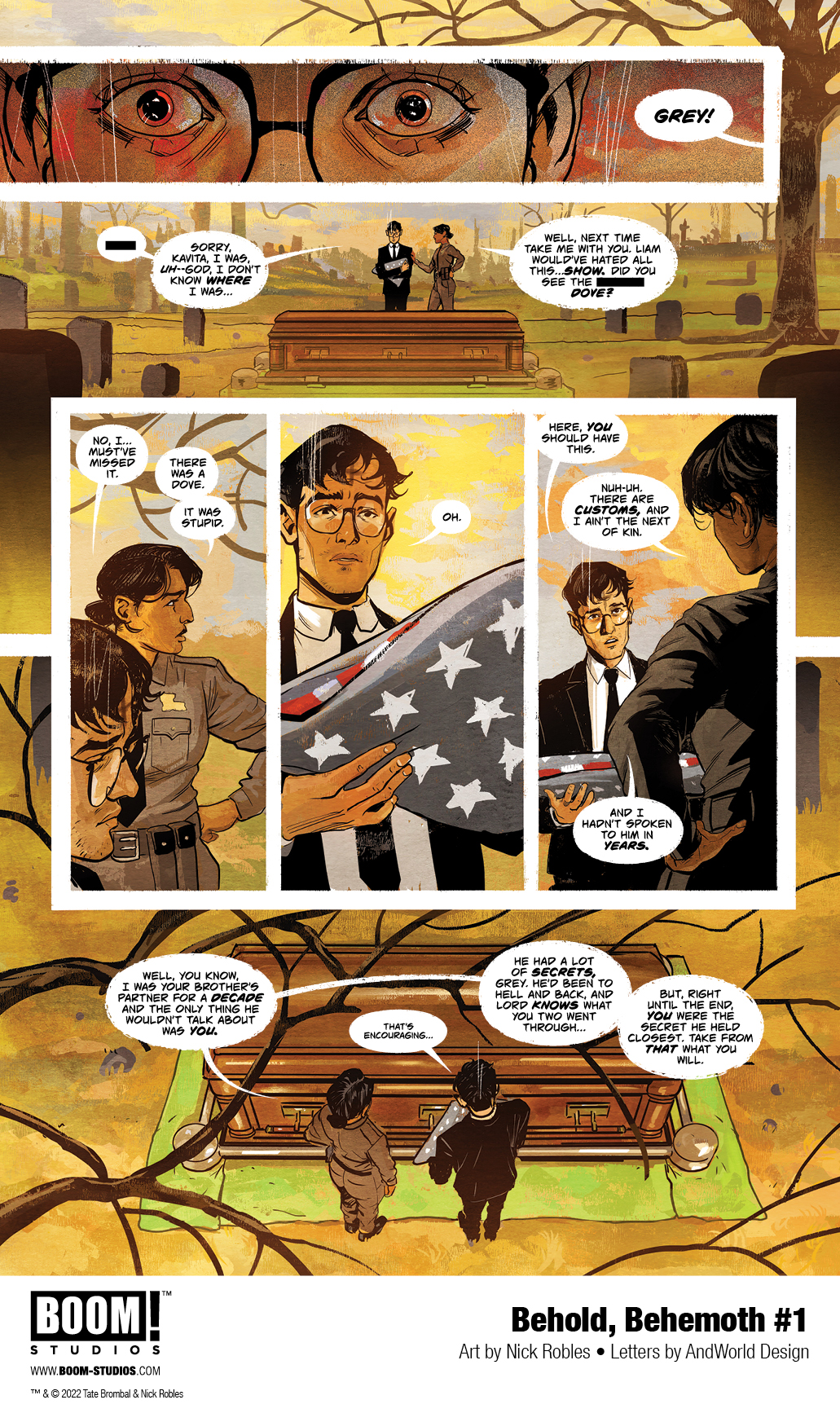 PREVIEW: Nightmares become real in BEHOLD, BEHEMOTH #1