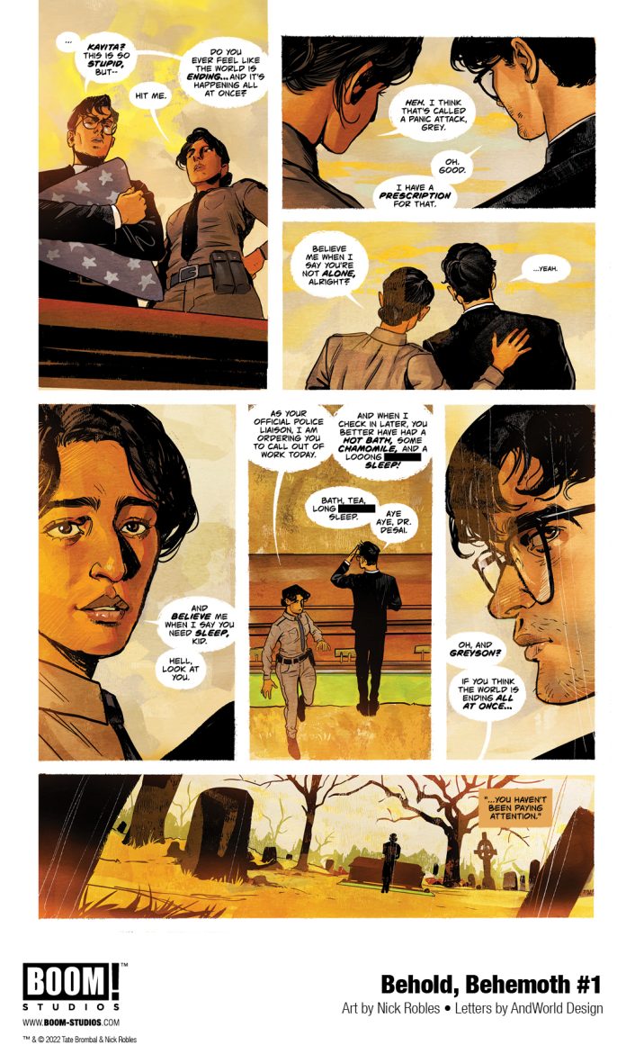 PREVIEW: Nightmares become real in BEHOLD, BEHEMOTH #1