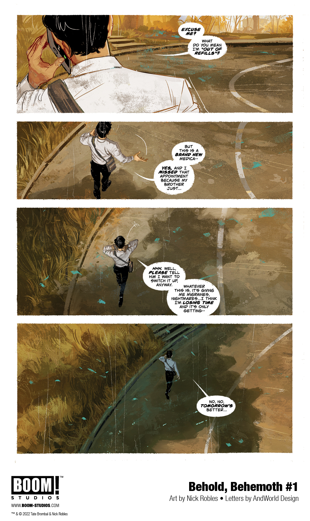 PREVIEW: Nightmares become real in BEHOLD, BEHEMOTH #1